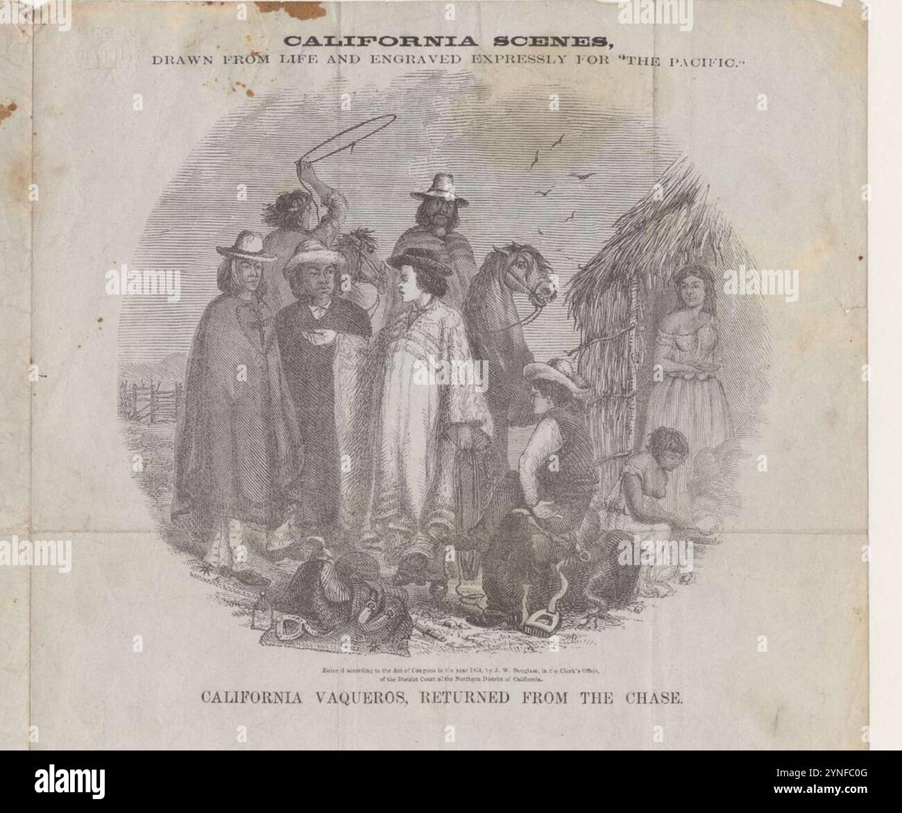 Vaqueros vintage hi-res stock photography and images - Alamy