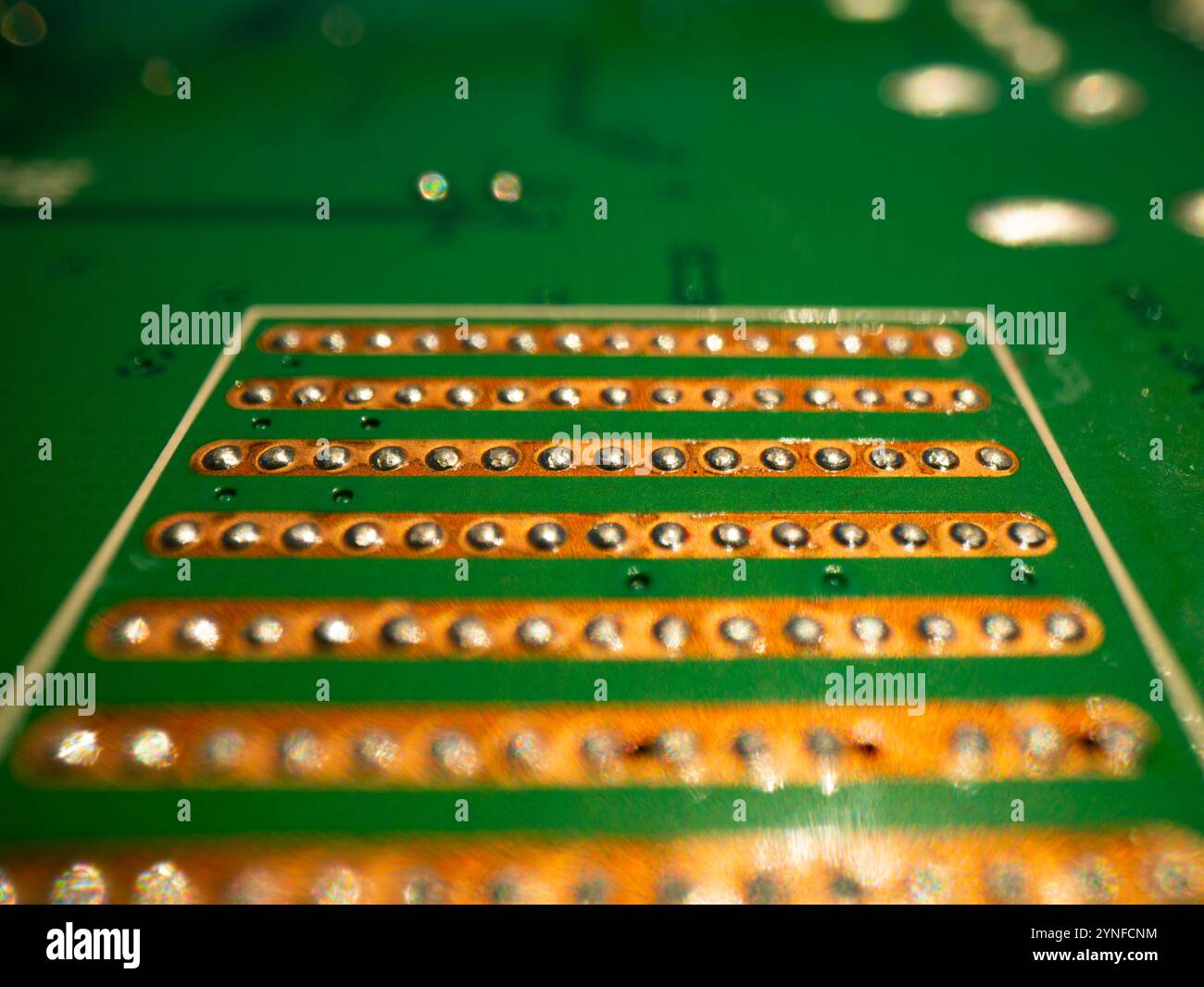 Motherboard Close Up. Circuit board with electrons. Electronic circuit board close up ...