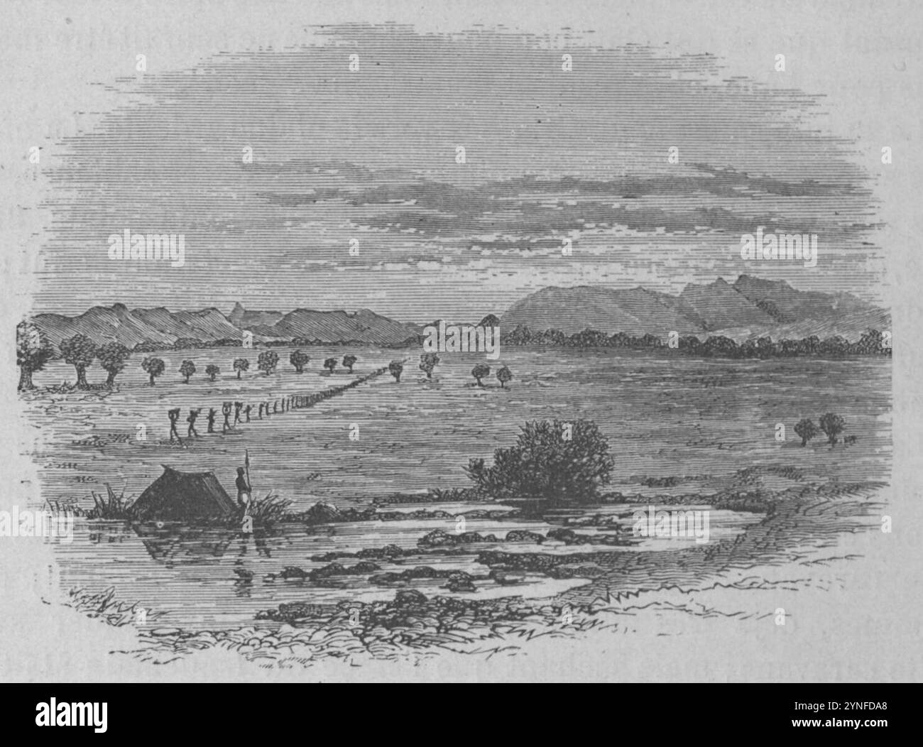 Cameron - A travers l'Afrique 1881 p64 Stock Photo - Alamy