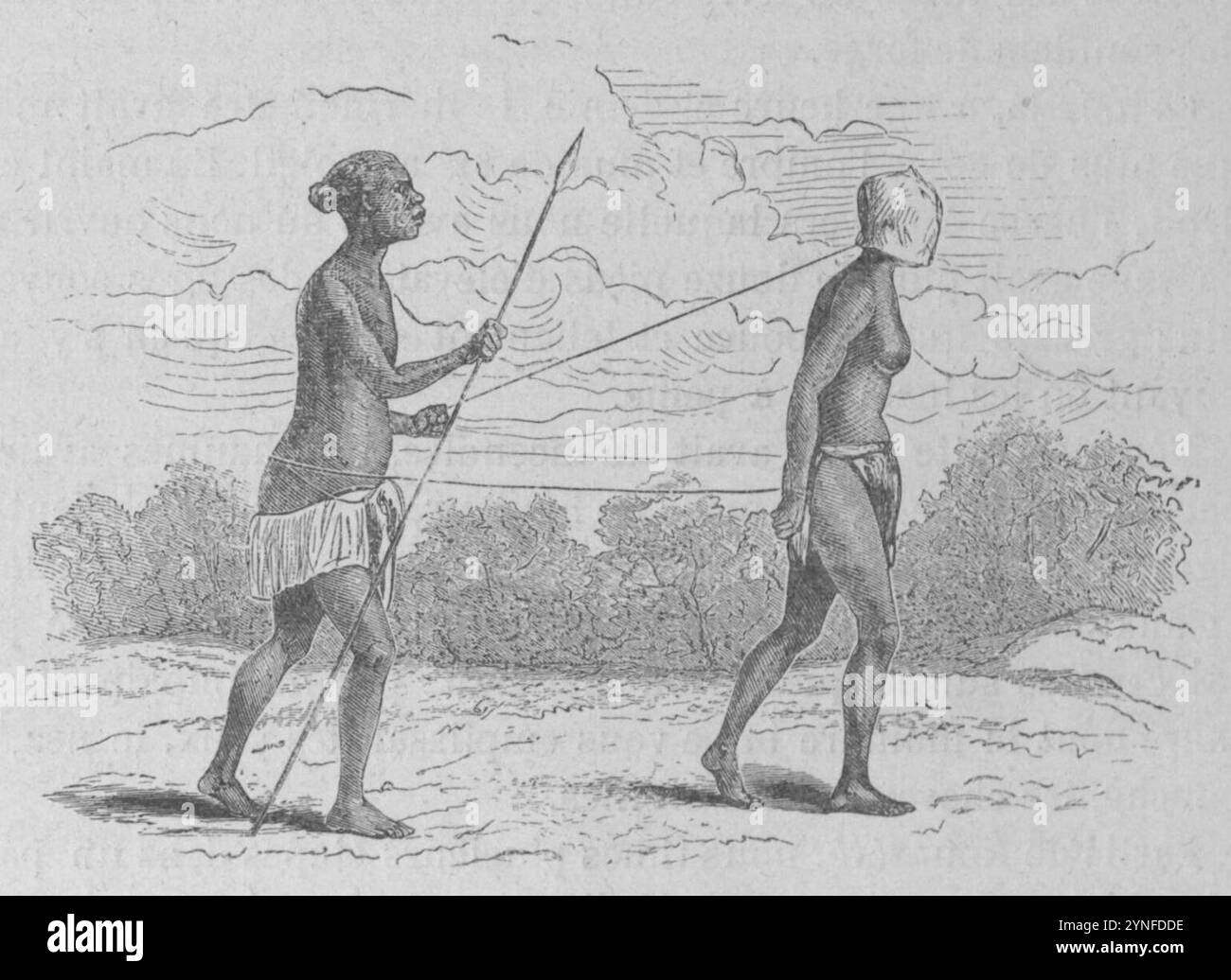 Cameron - A travers l'Afrique 1881 p248 Stock Photo - Alamy