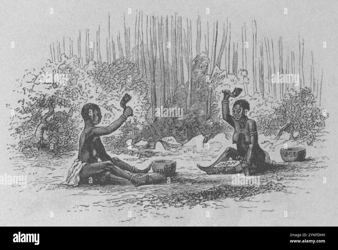 Cameron - A travers l'Afrique 1881 p458 Stock Photo - Alamy