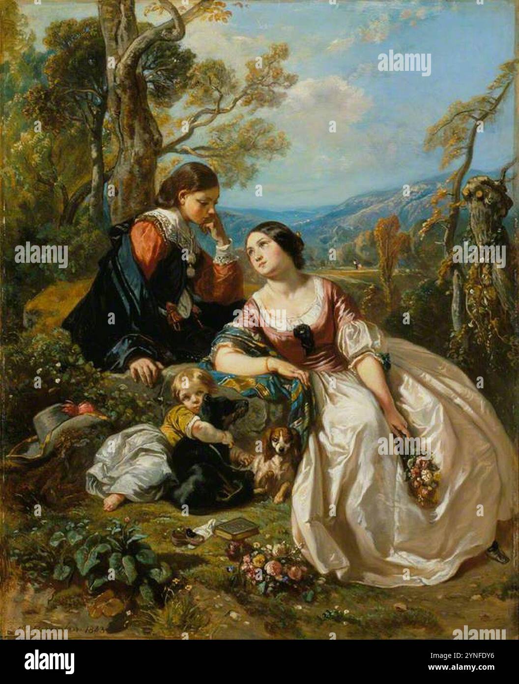 Camille Joseph Étienne Roqueplan (1800-1855) - A Sentimental ...
