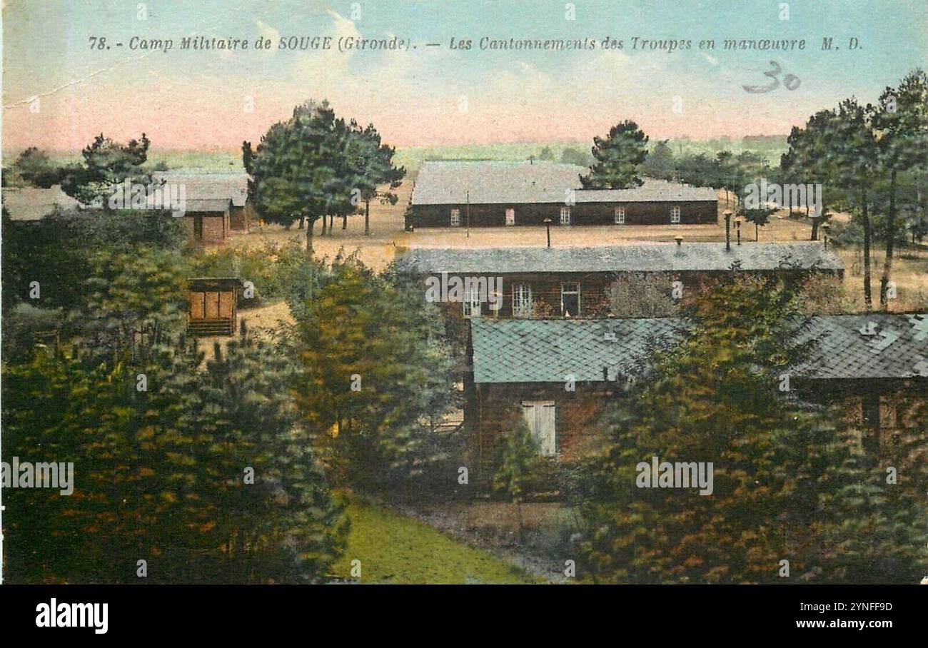 Camp de Souge - Casernes Stock Photo - Alamy