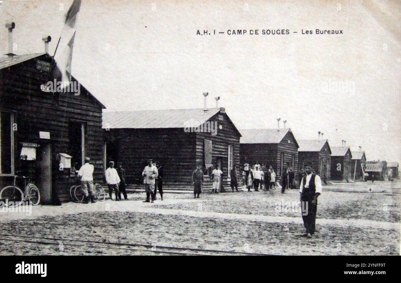 Camp de Souge - Bureaux Stock Photo - Alamy