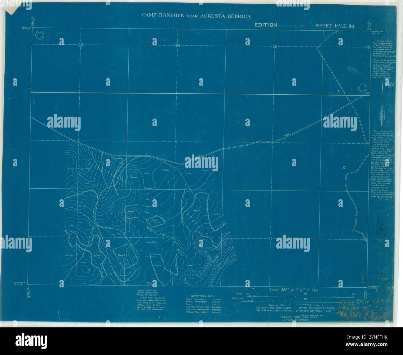 Camp Hancock, near Augusta, Georgia Stock Photo - Alamy