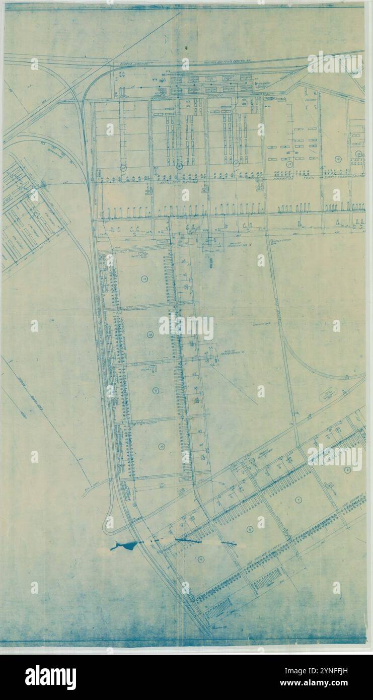 Camp Logan, Houston, Texas General Layout Stock Photo - Alamy