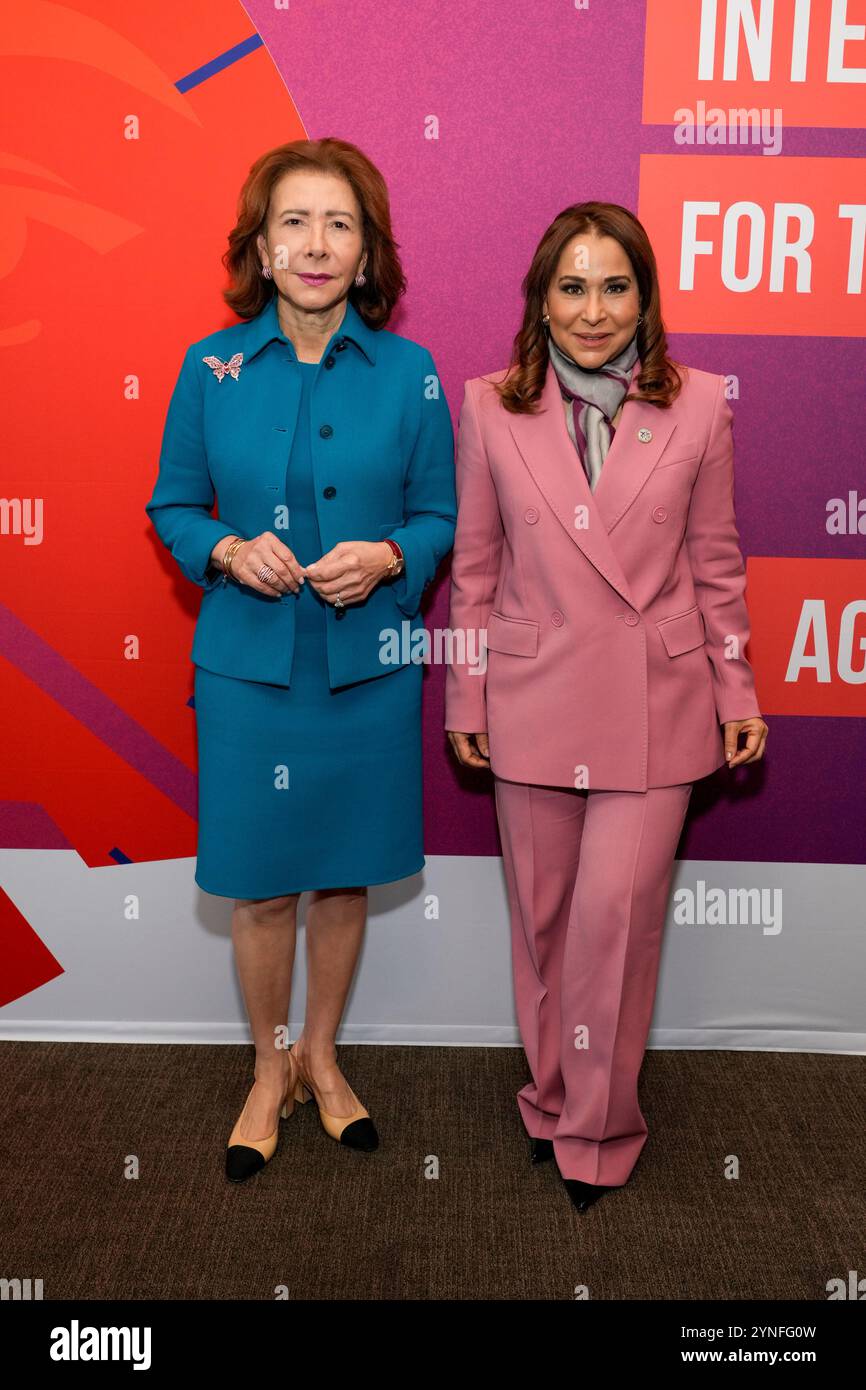 New York, United States. 25th Nov, 2024. H.E Mayra Jimenez, Minister ...