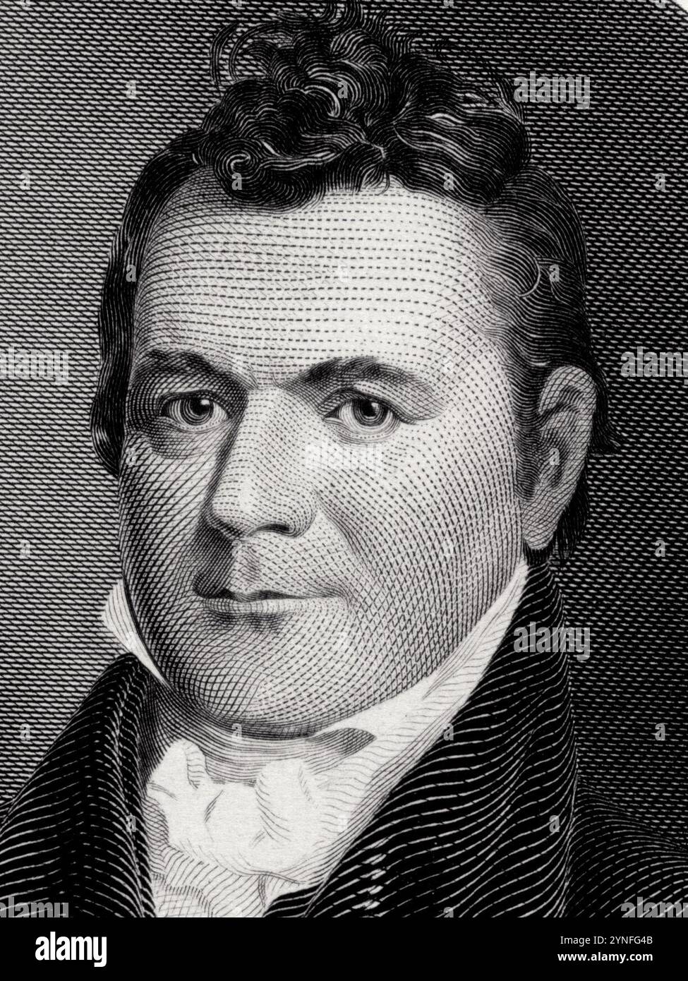 CAMPBELL, George W-Treasury (BEP engraved portrait) (1 Stock Photo - Alamy