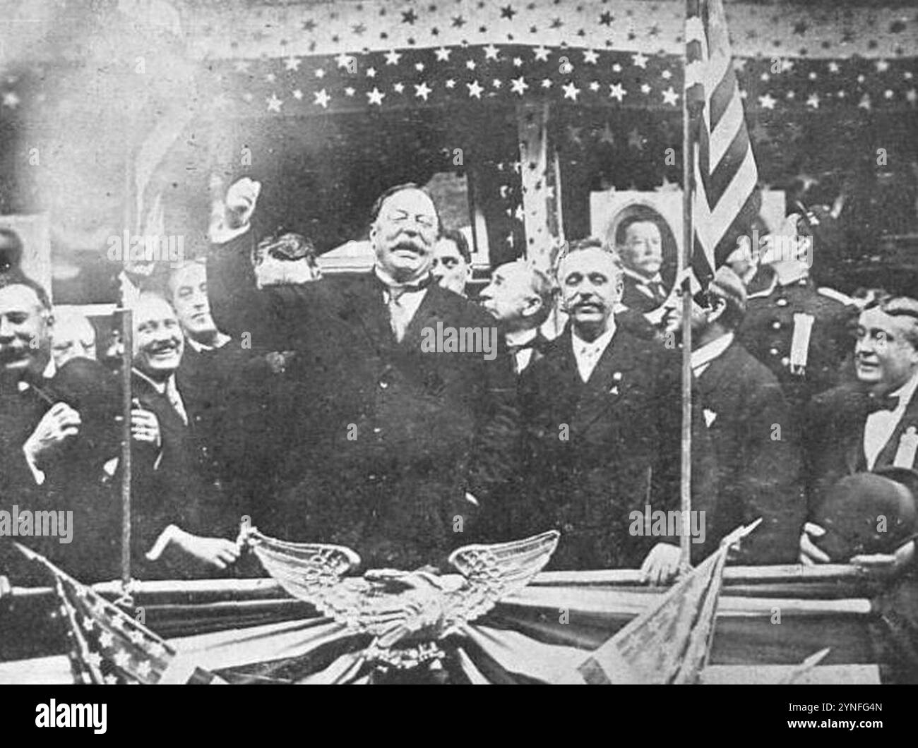 Campanya de William Howard Taft - 1908 Stock Photo - Alamy