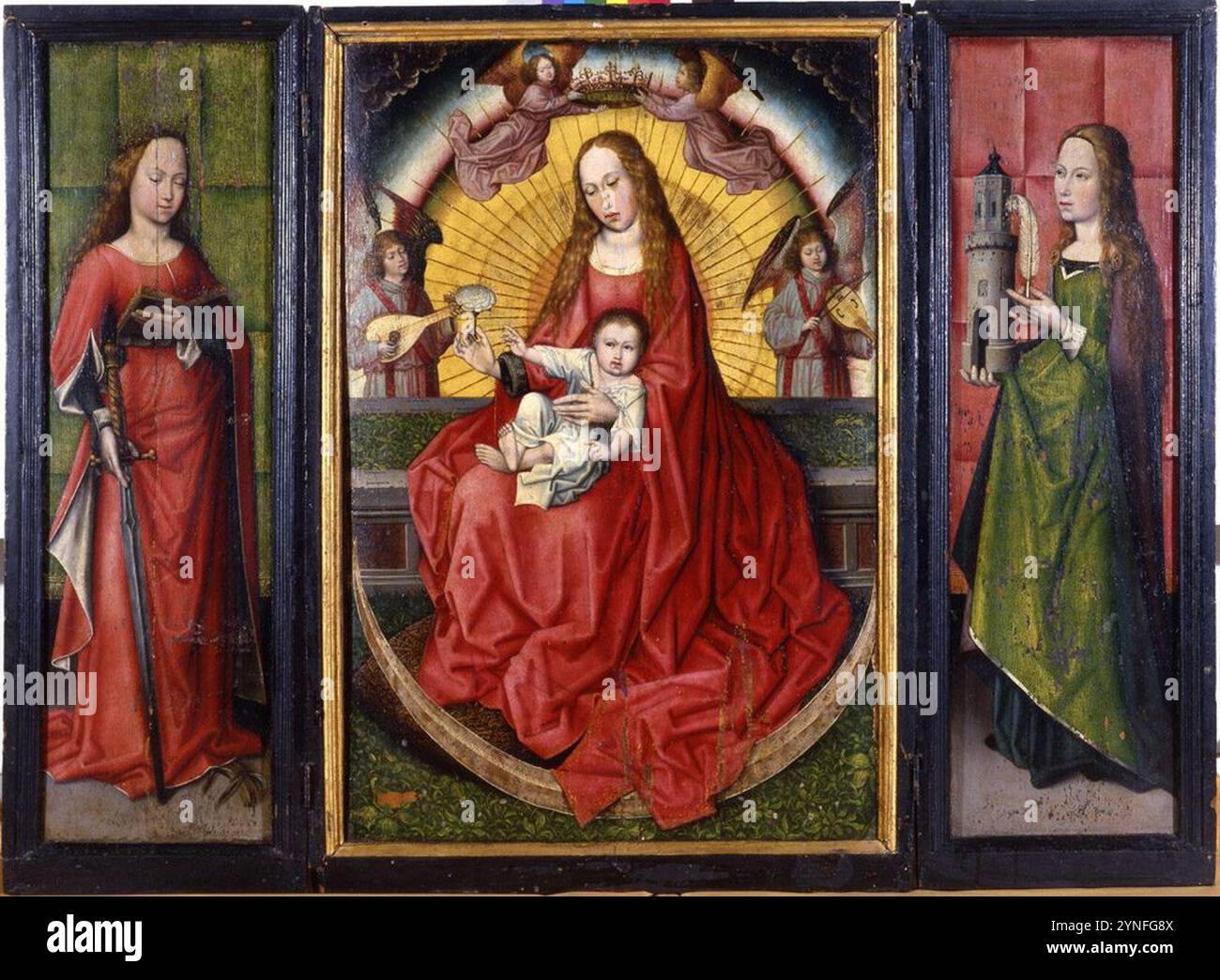 Triptico de la virgen con el nino hi-res stock photography and images ...