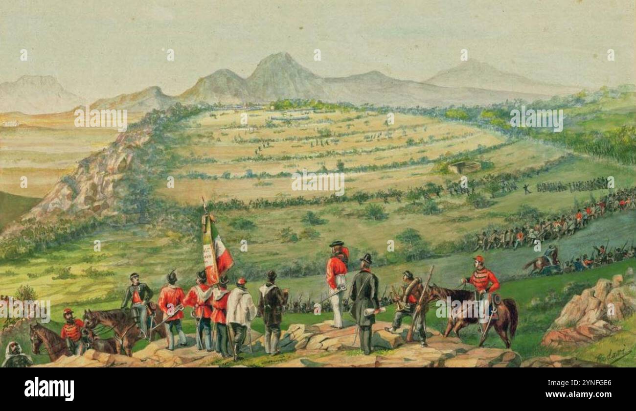 Campo di battaglia di Calatafimi Stock Photo - Alamy