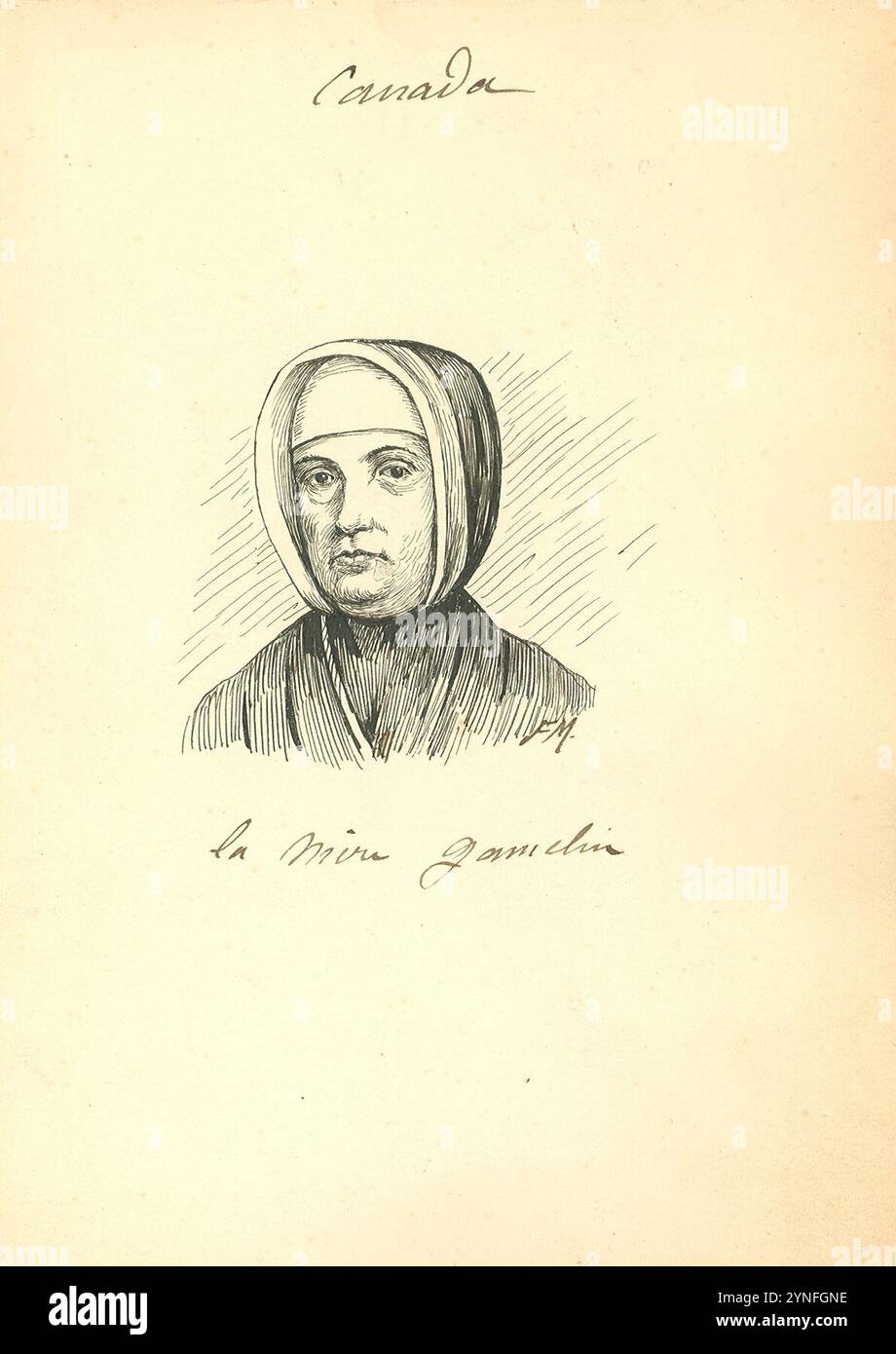 Canada, la Mère Gamelin Stock Photo - Alamy