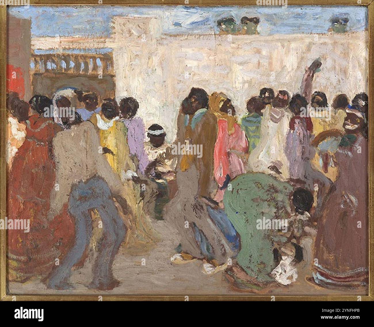 Candombe (1921) - Pedro Figari Solari Stock Photo - Alamy