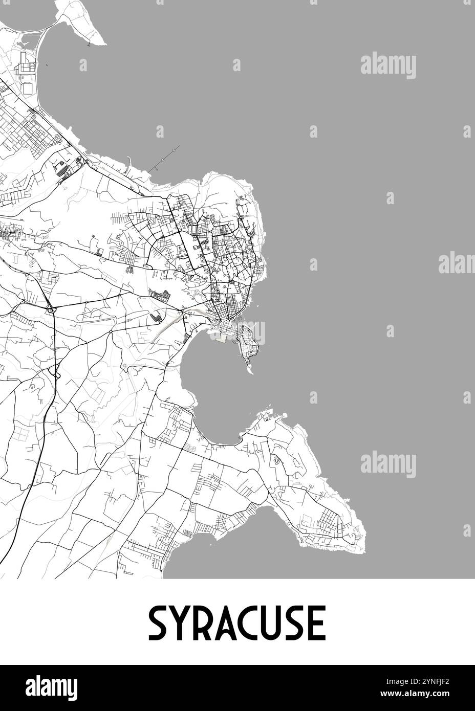 New york light map hi-res stock photography and images - Alamy