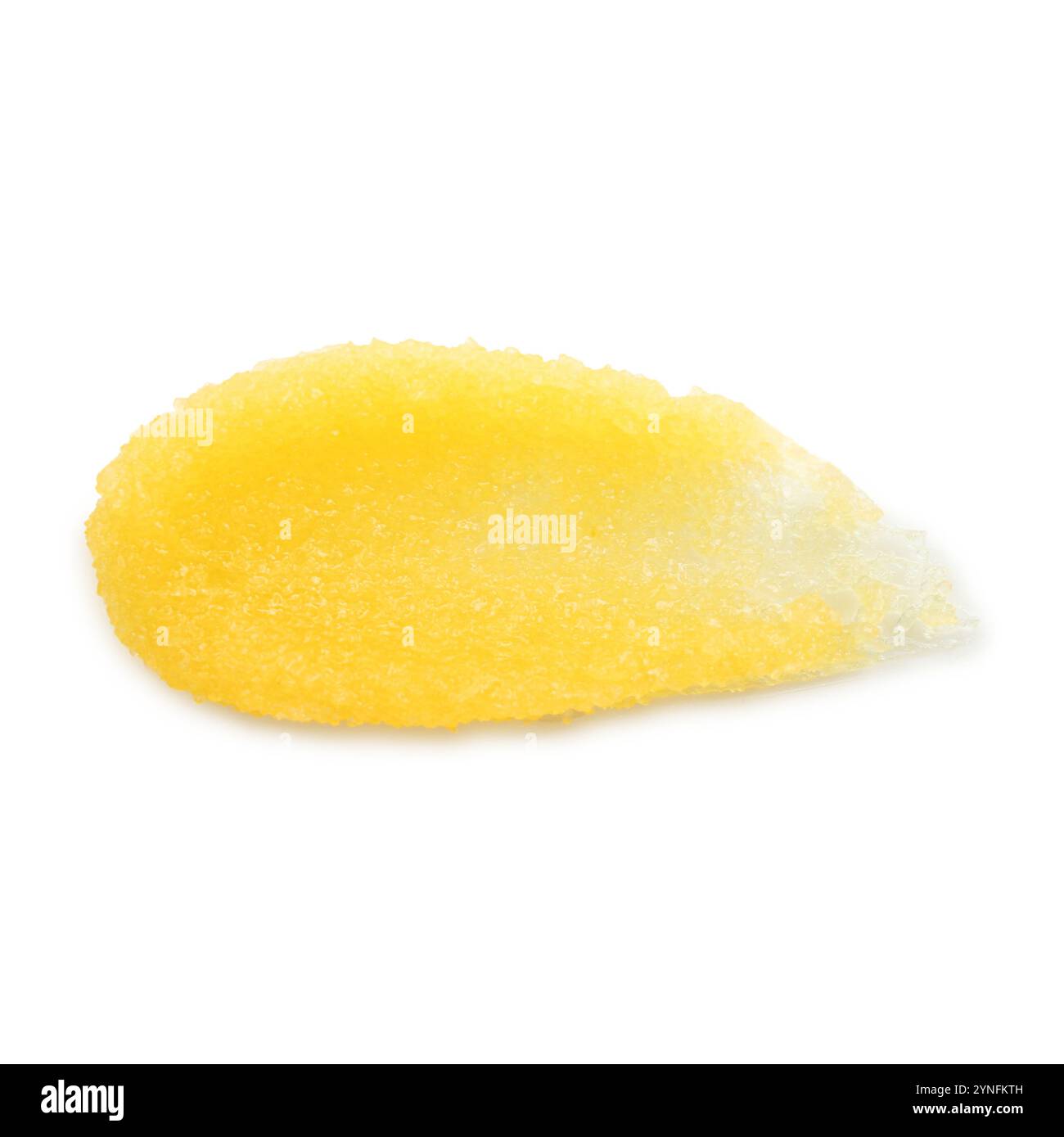 Smear of body scrub isolated on white Stock Photo - Alamy