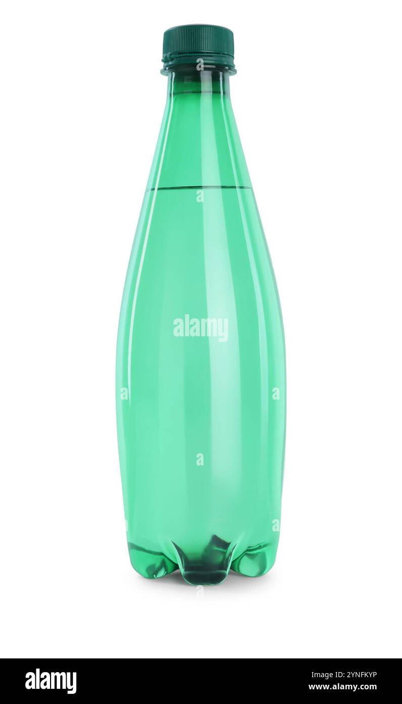 Plastic bottle of water isolated on white Stock Photo - Alamy