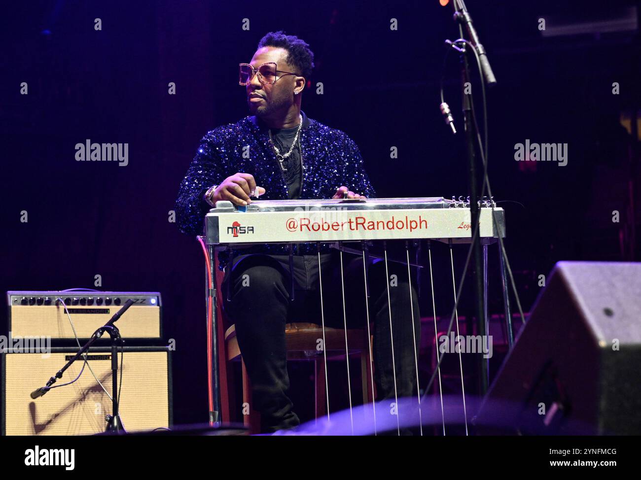 Robert Randolph performs during the Soulshine concert to benefit ...