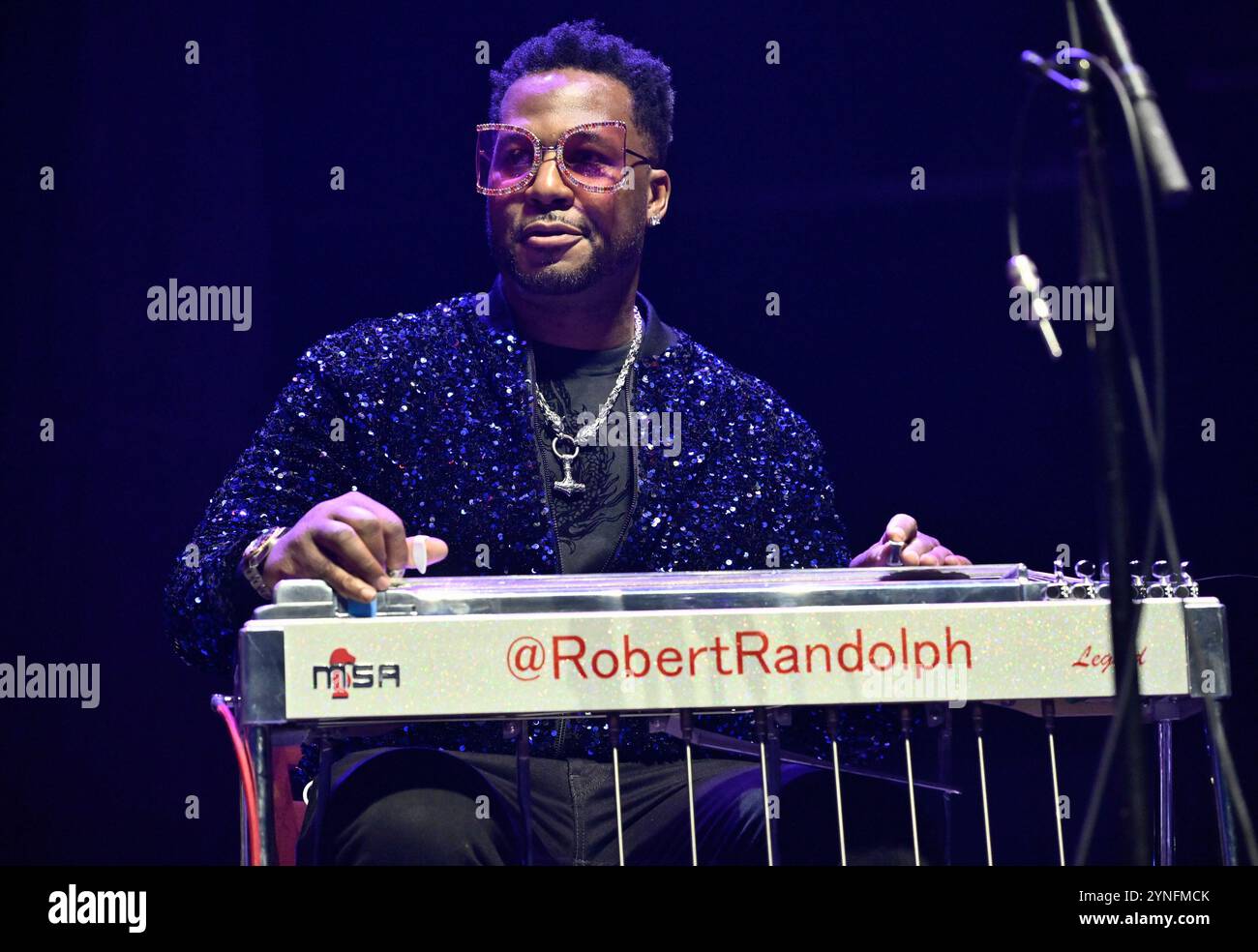 Robert Randolph performs during the Soulshine concert to benefit ...