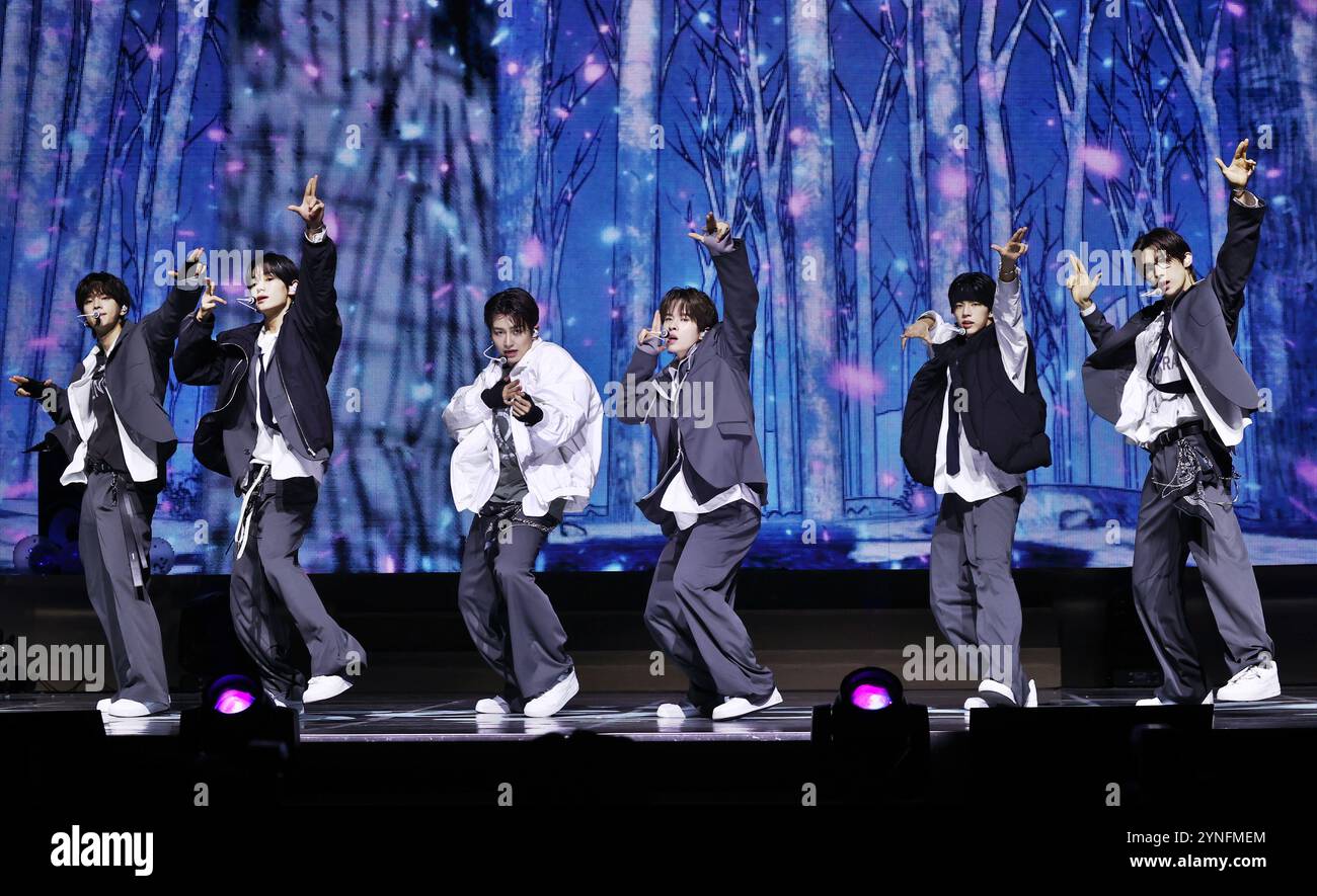 26th Nov, 2024. S. Korean boy group TWS South Korean boy group TWS ...