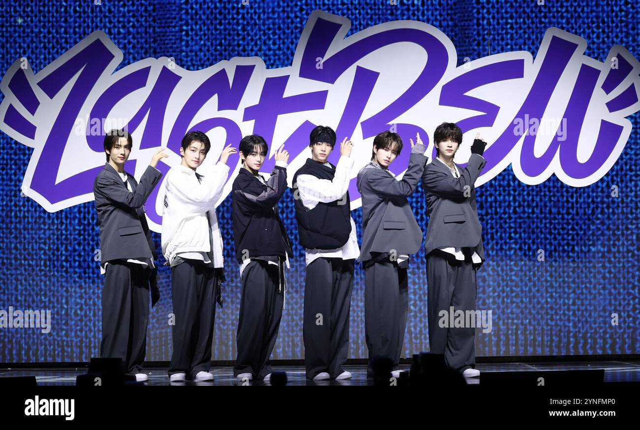 26th Nov, 2024. S. Korean boy group TWS South Korean boy group TWS ...