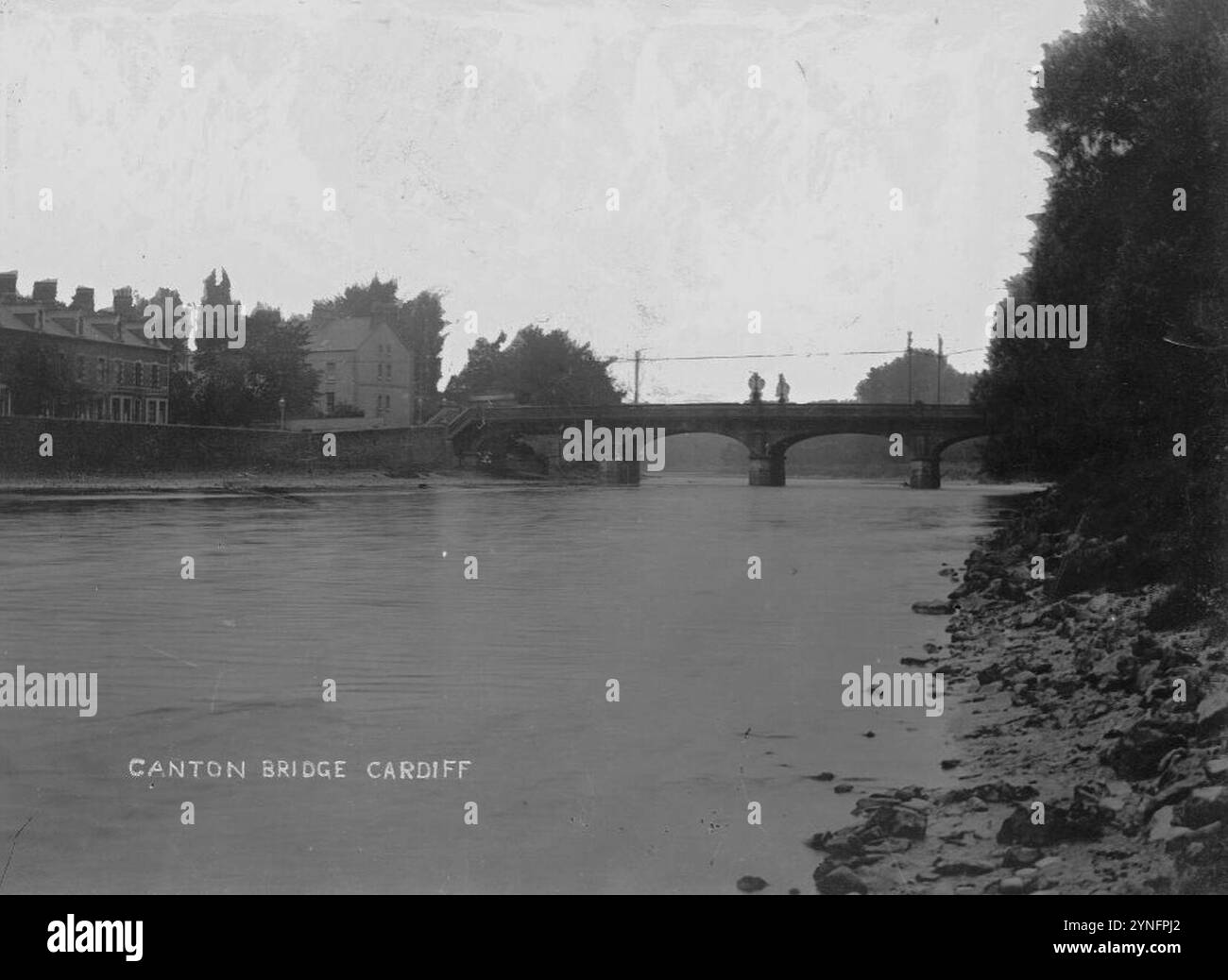 Cardiff canton Black and White Stock Photos & Images - Alamy