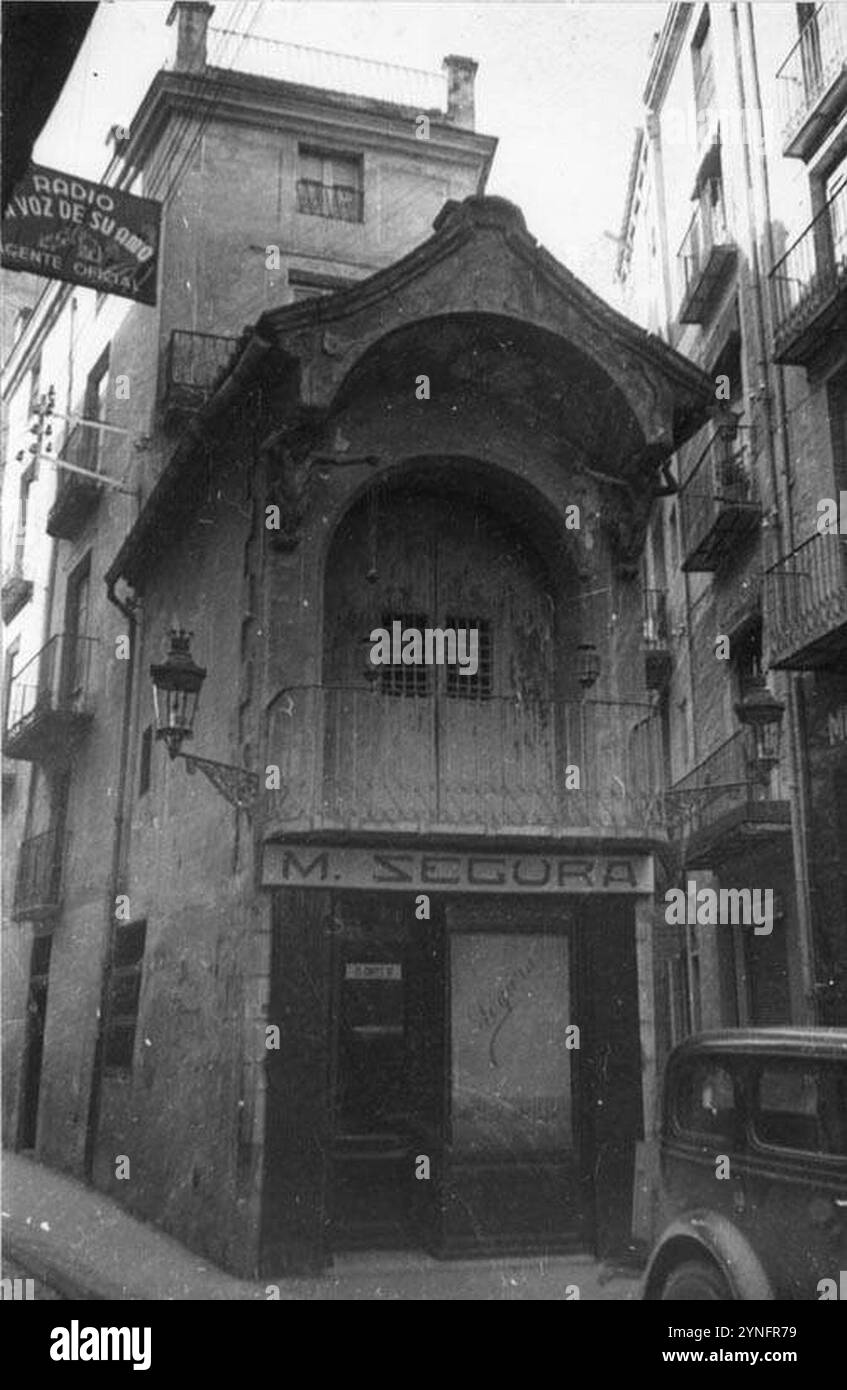 Capella de l'Angel de Tortosa Stock Photo - Alamy