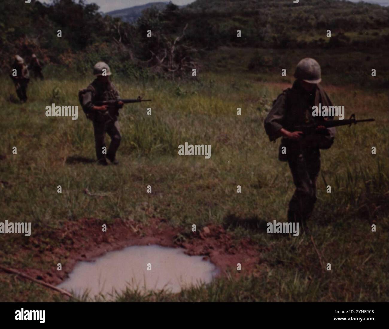 Capital Division patrol, September 1969 Stock Photo - Alamy