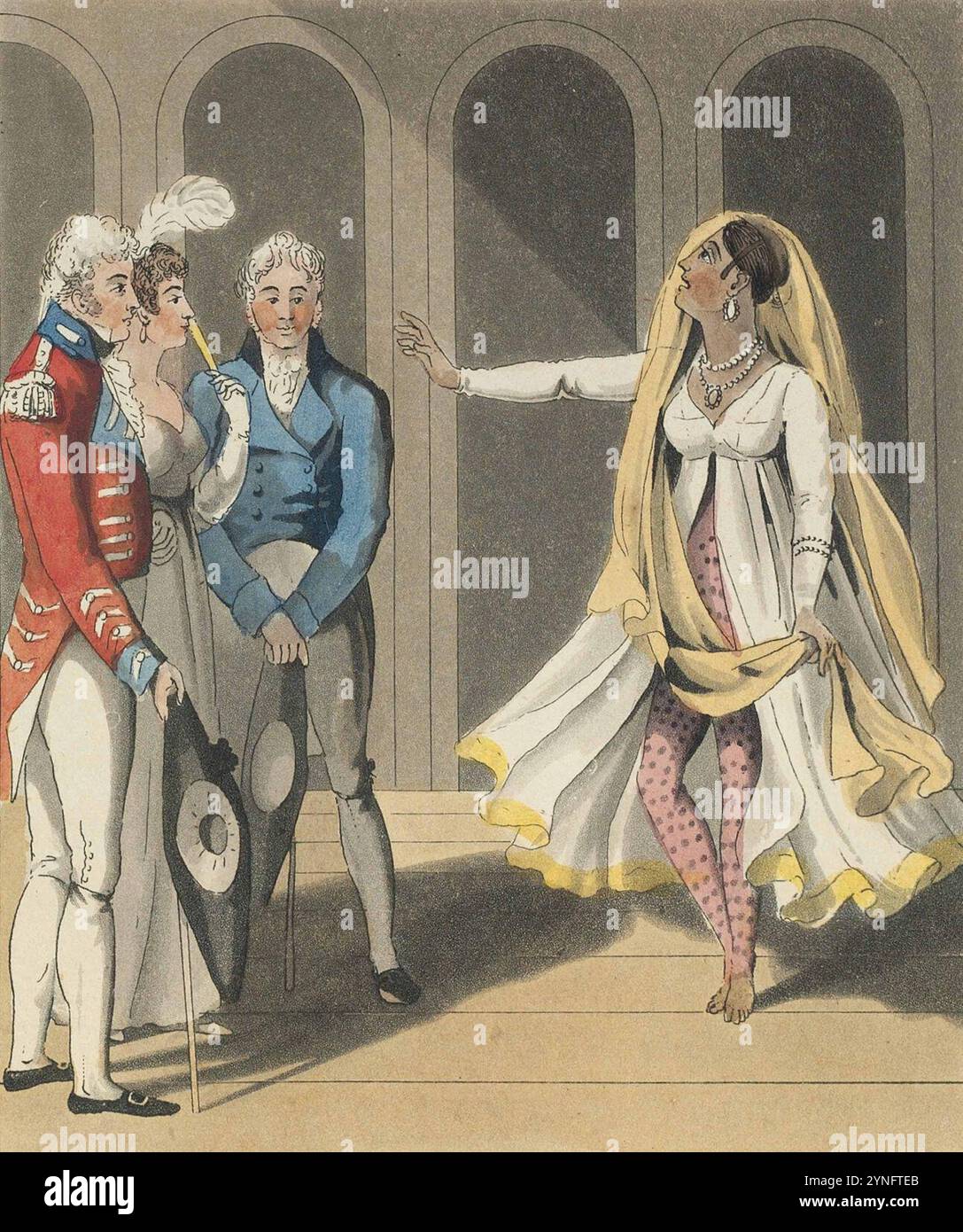 Capt thomas williamson and francis wm blagdon by charles d'oyly Stock ...