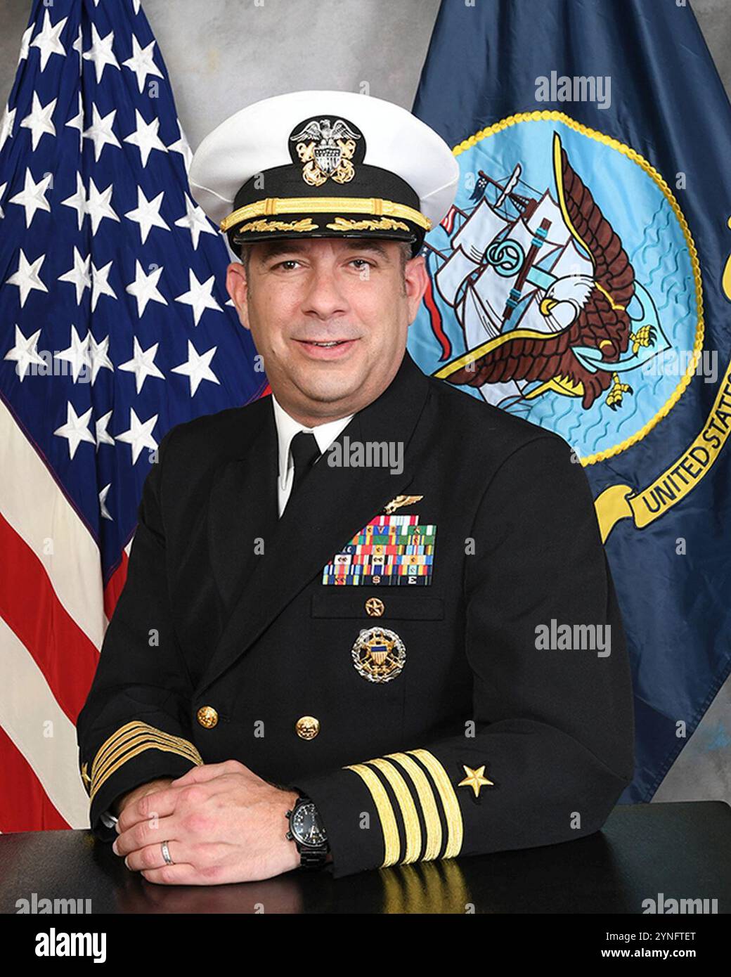 Capt Peter Shoemaker Stock Photo - Alamy