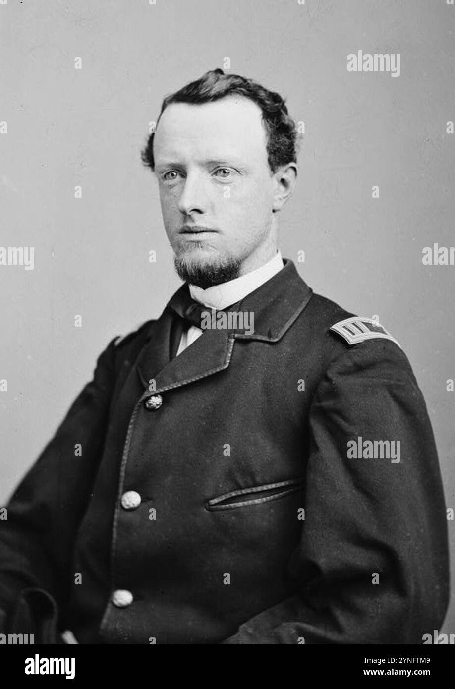 Captain Alanson Merwin Randol, US Army Stock Photo - Alamy