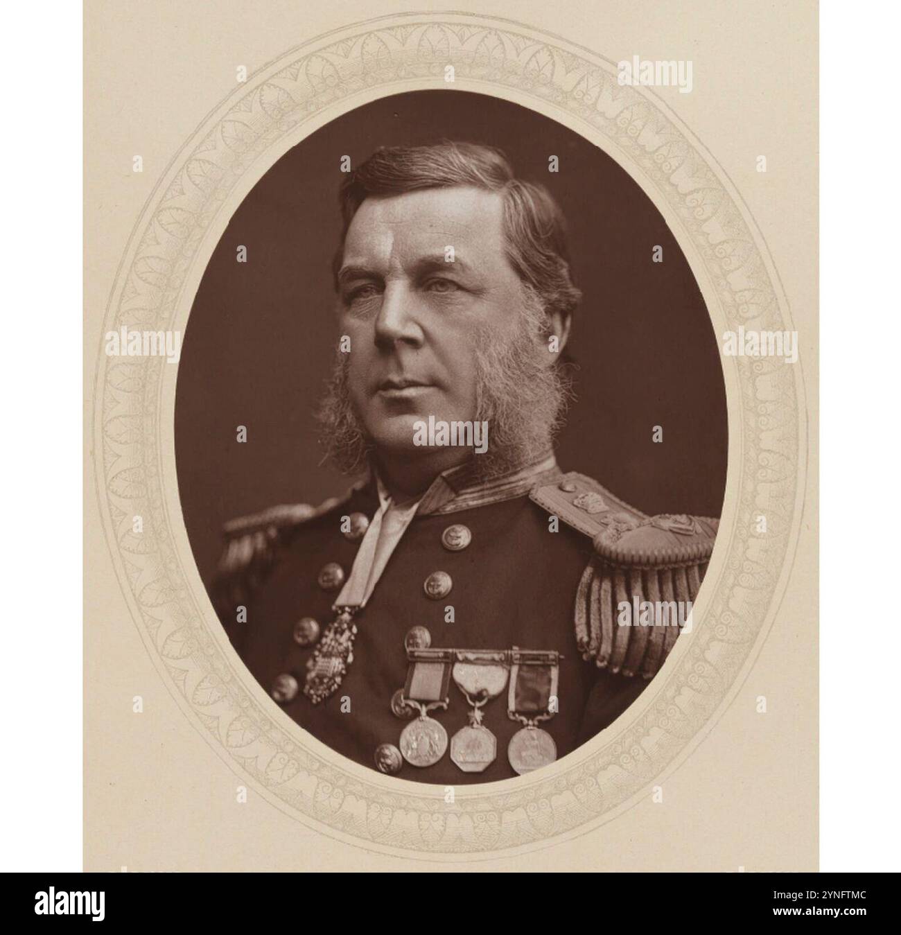 Captain Bedford Clapperton Trevelyan Pim Stock Photo - Alamy