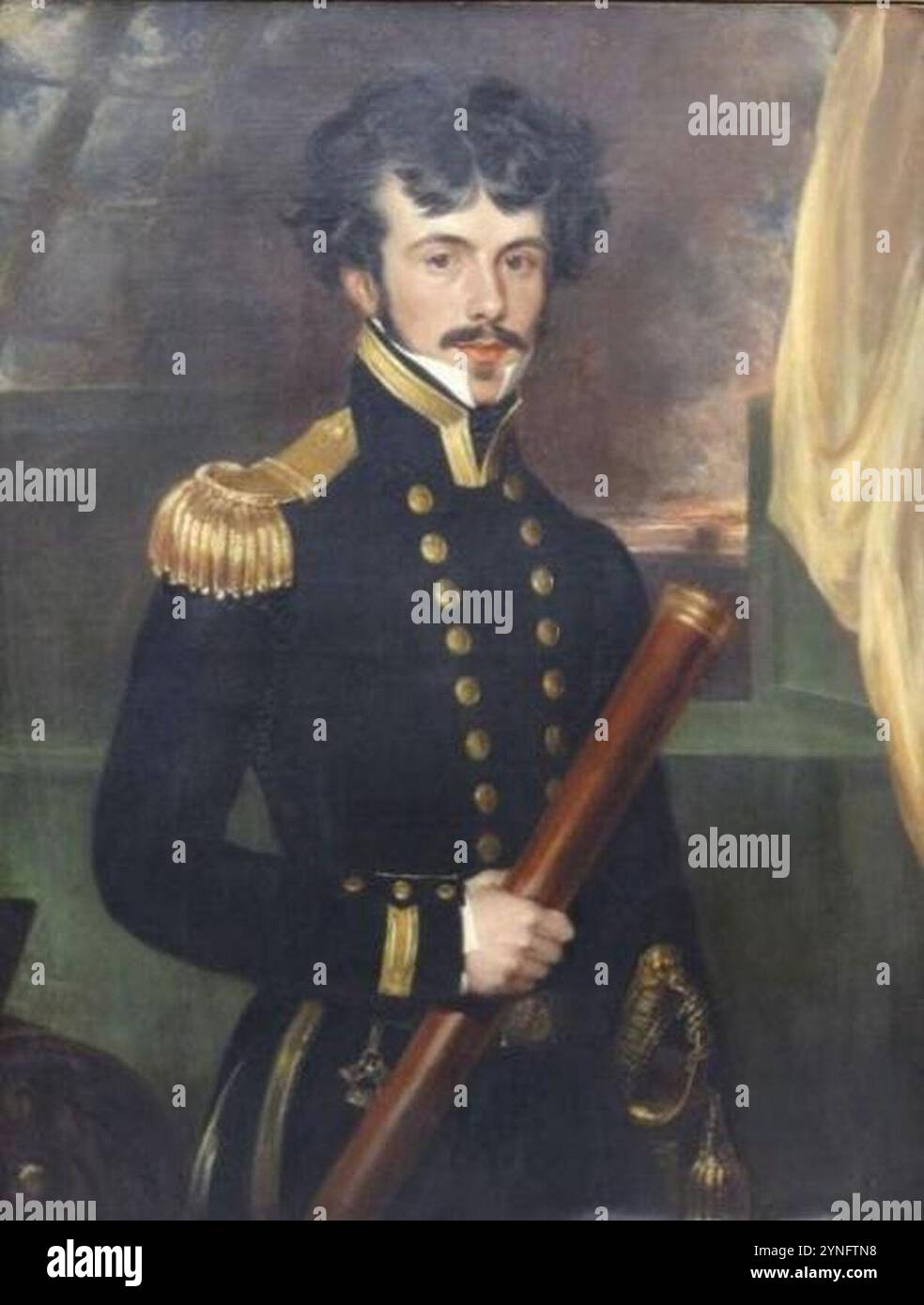 Captain Charles Richardson Stock Photo - Alamy