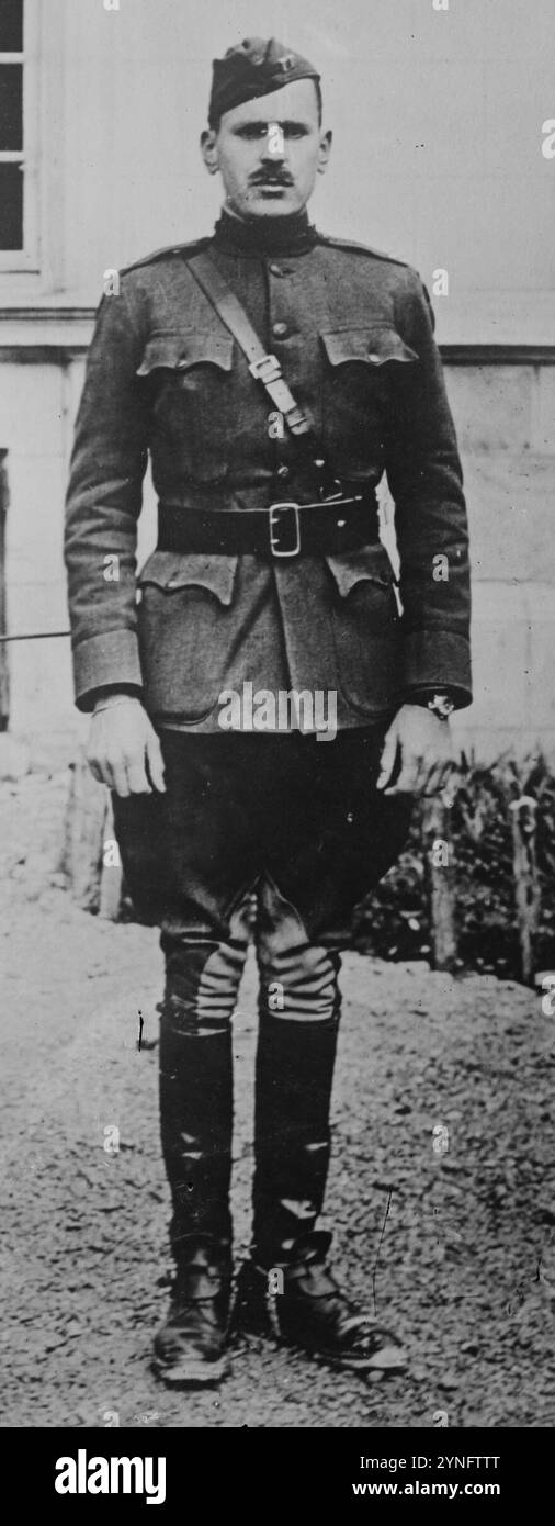Captain Henry Tureman Allen Jr. (1889-1971) in 1919 Stock Photo - Alamy