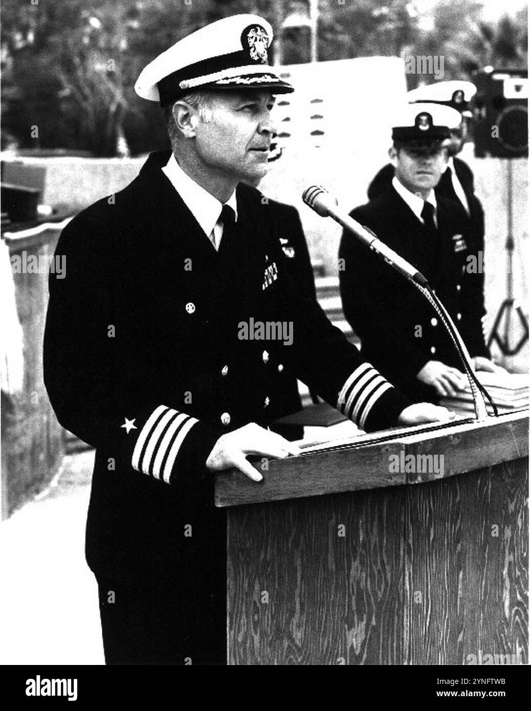 Captain Henry G Chiles USN Stock Photo - Alamy
