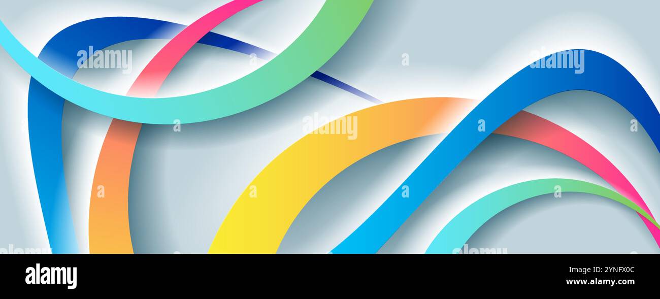 Overlapping shapes logo hi-res stock photography and images - Alamy