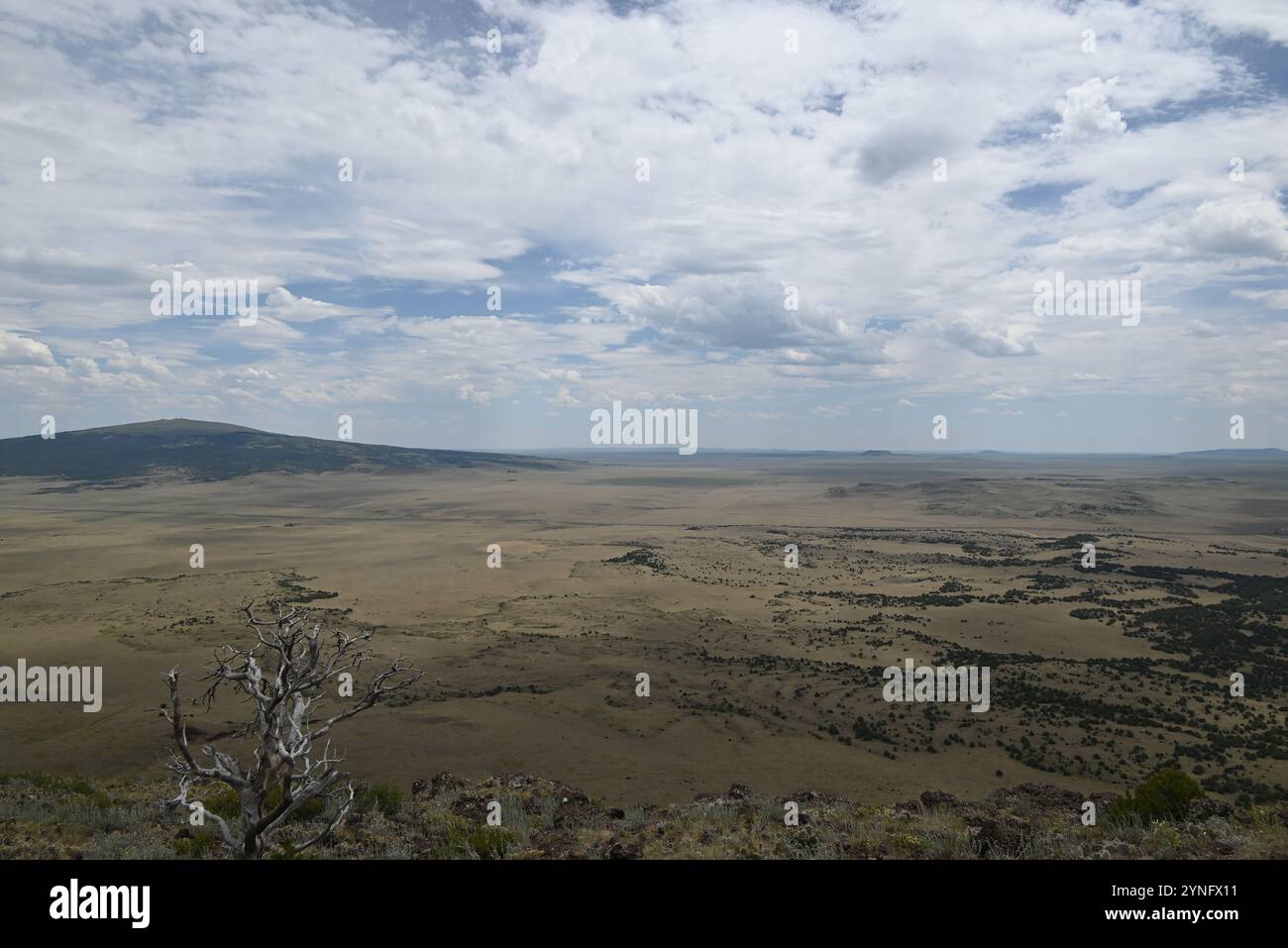 Capulin Volcano National Monument New Mexico from the top rim of the ...
