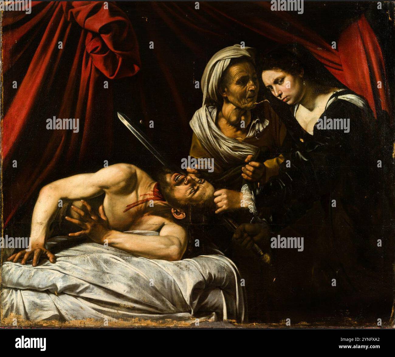 Caravaggio (Attr) - Judith beheading Holofernes Stock Photo - Alamy