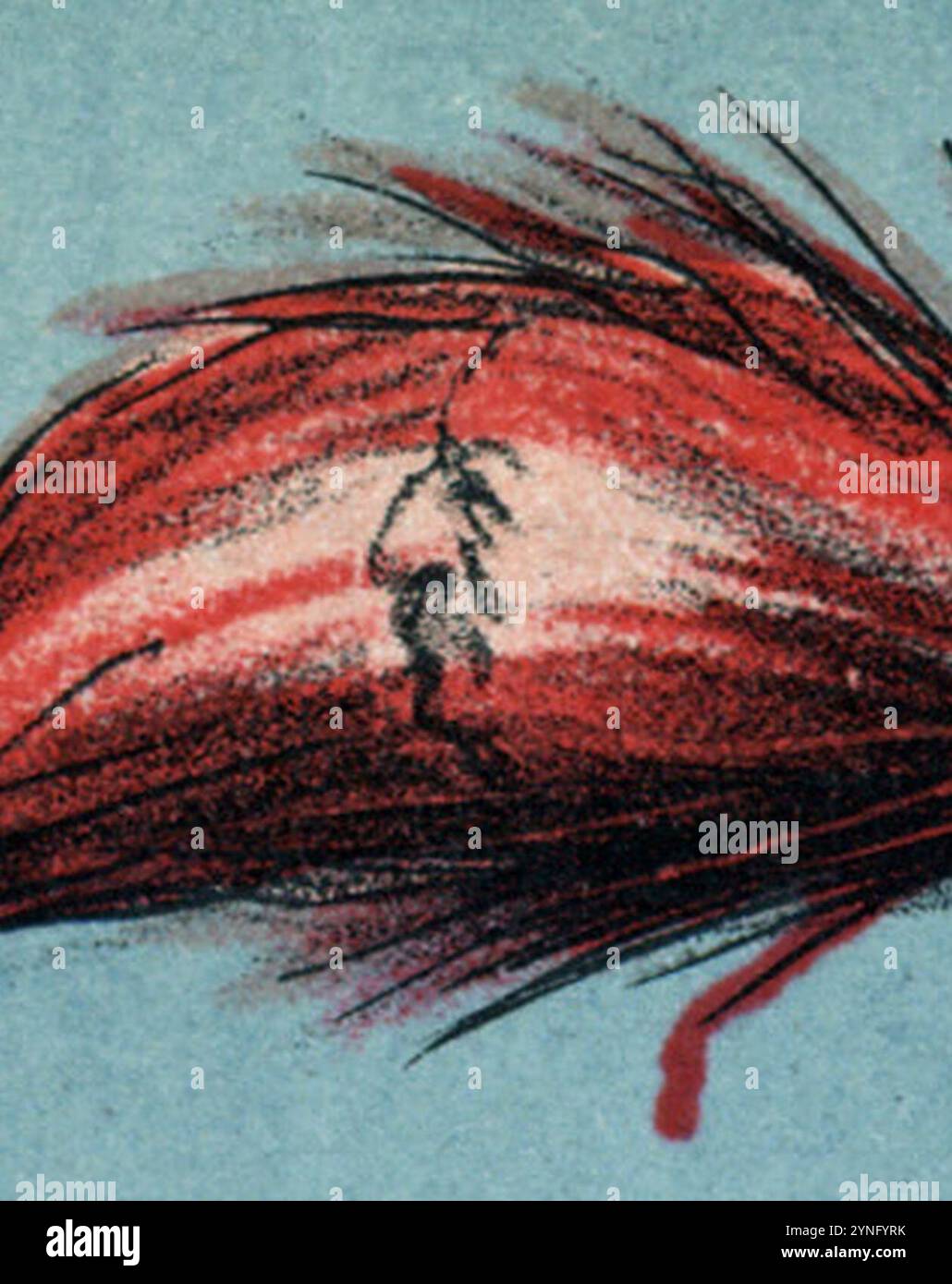 Caricature of Grover Cleveland art detail, from- ''I'll paint the town ...