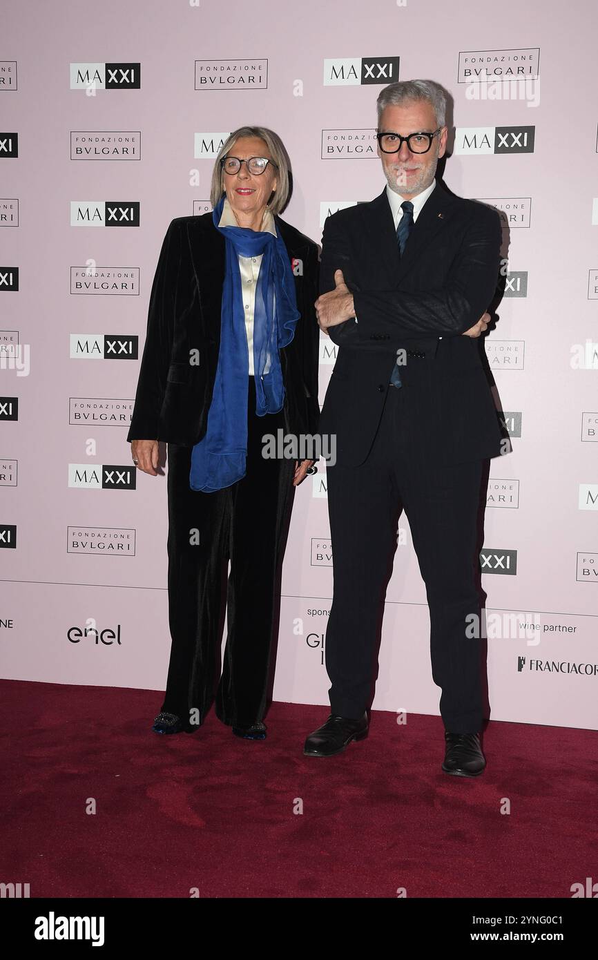 Rome, Maxxi Museum " Maxxi Gala 2024 ", In the photo: Maria Emanuela ...