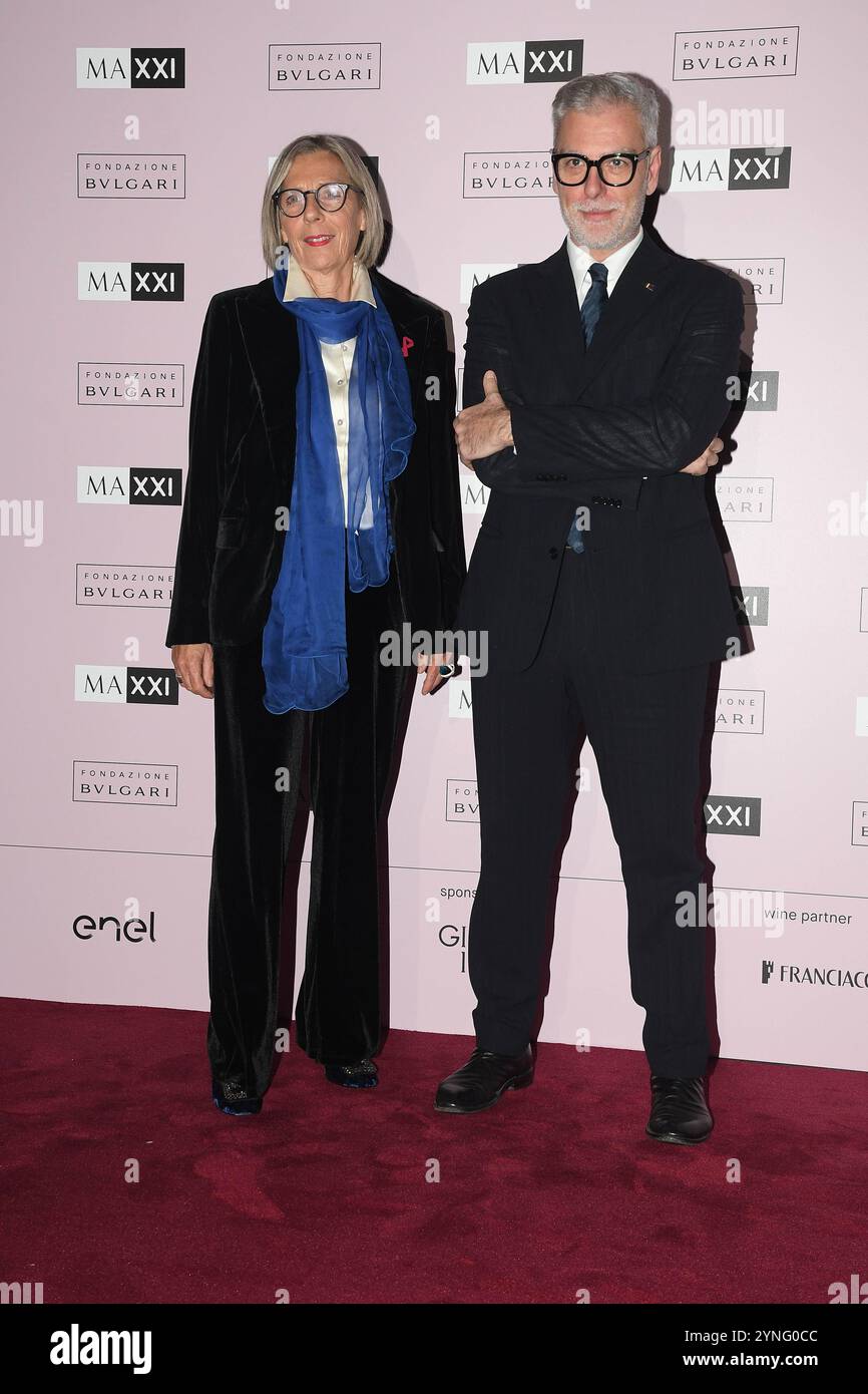 Rome, Maxxi Museum " Maxxi Gala 2024 ", In the photo: Maria Emanuela ...