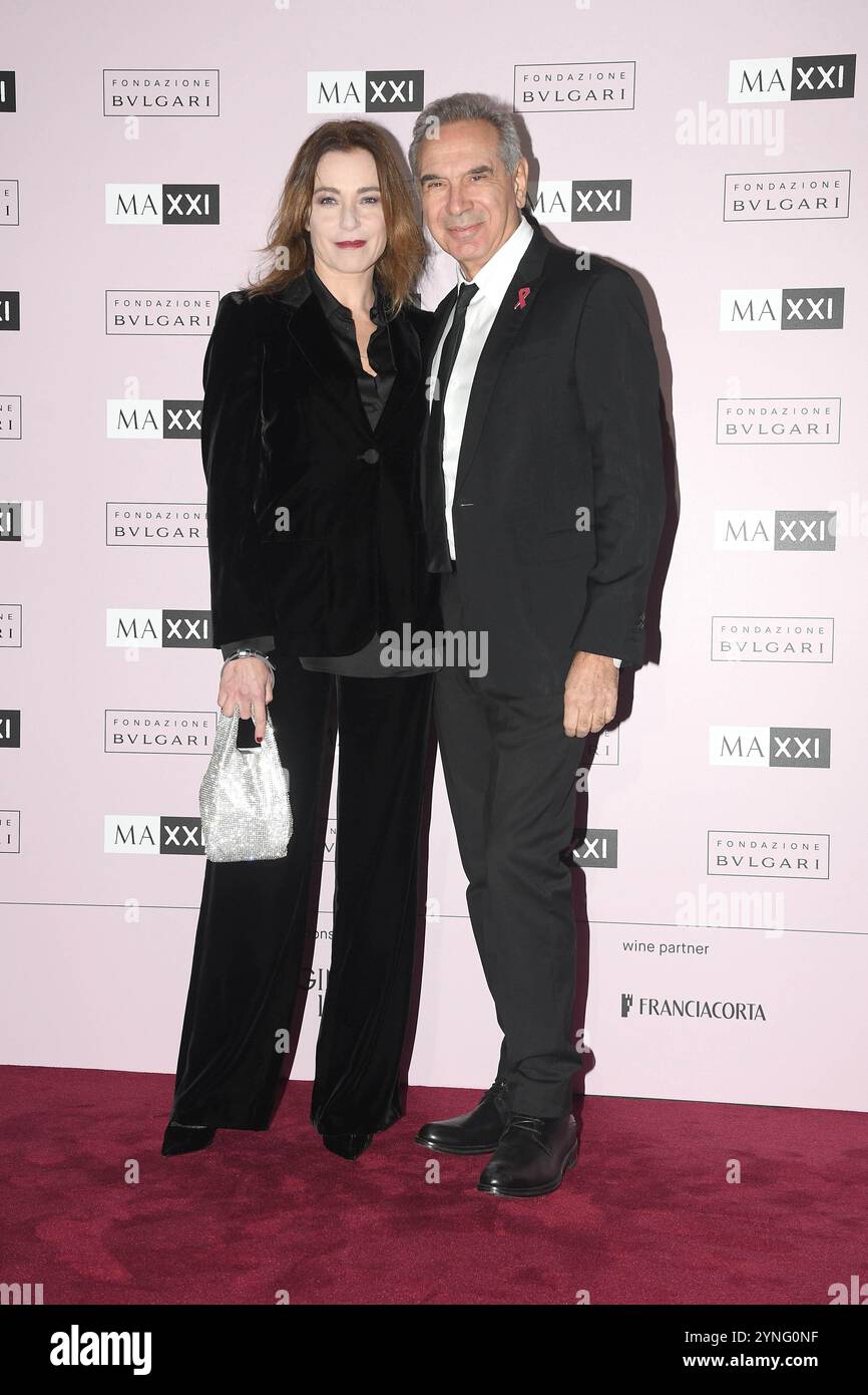 Rome, Maxxi Museum " Maxxi Gala 2024 ", In the photo: Stefania Rocca ...