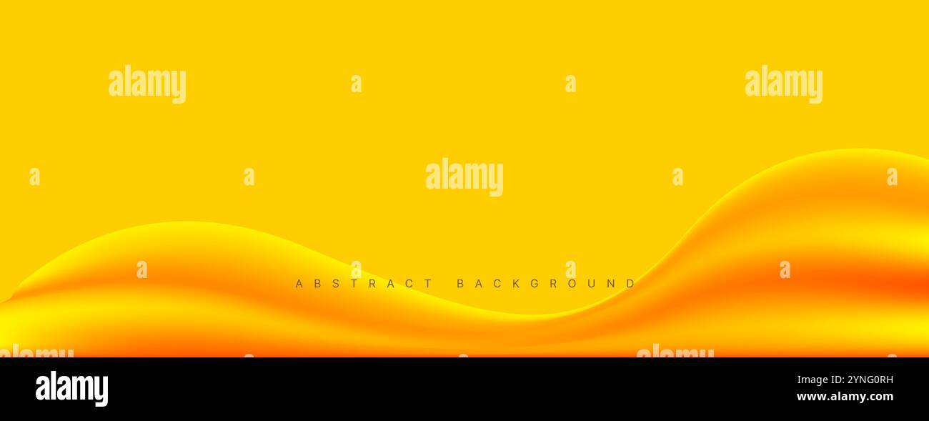 Fluid yellow design hi-res stock photography and images - Alamy