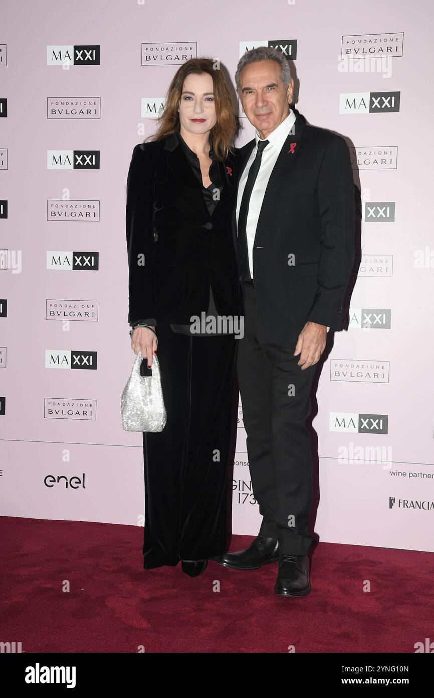Rome, Maxxi Museum " Maxxi Gala 2024 ", In the photo: Stefania Rocca ...