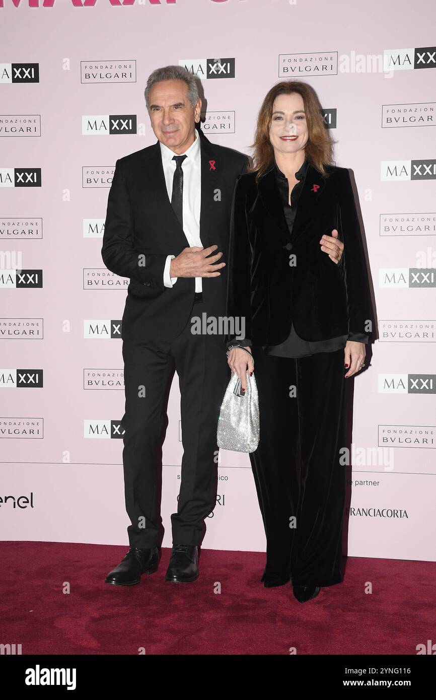 Rome, Maxxi Museum " Maxxi Gala 2024 ", In the photo: Stefania Rocca ...