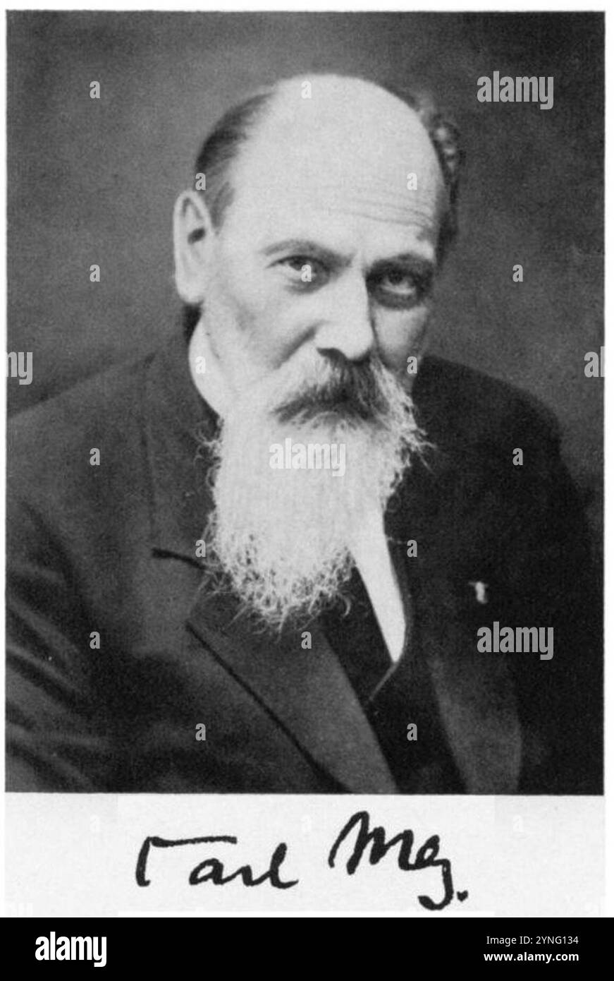 Carl Christian Mez (1866 - 1944 Stock Photo - Alamy