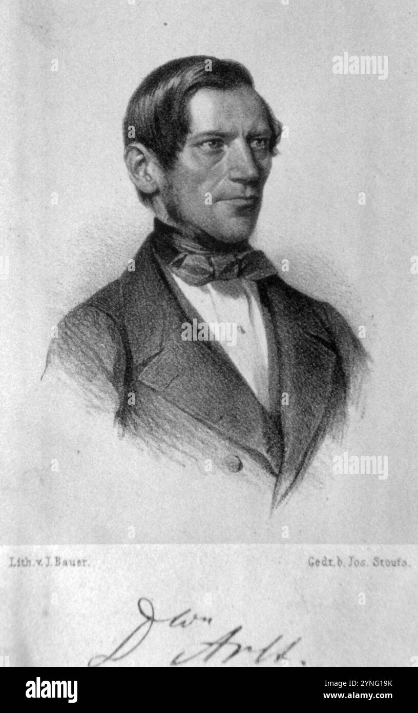 Carl Ferdinand von Arlt Litho Stock Photo - Alamy