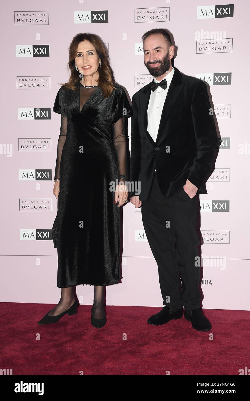 Rome, Maxxi Museum " Maxxi Gala 2024 ", In the photo: Maria Pia Ruspoli ...