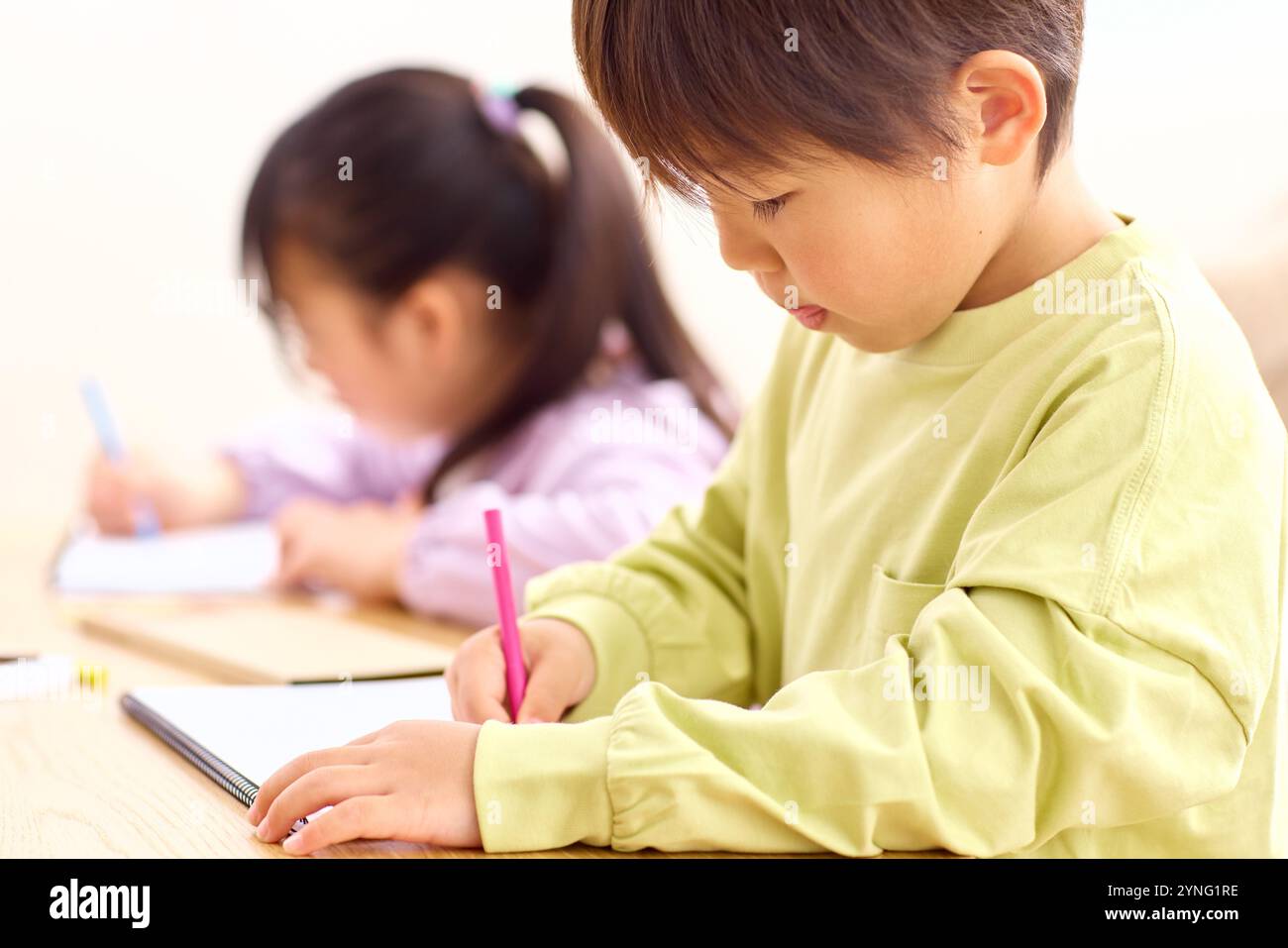 Drawing japanese girl student hi-res stock photography and images - Alamy