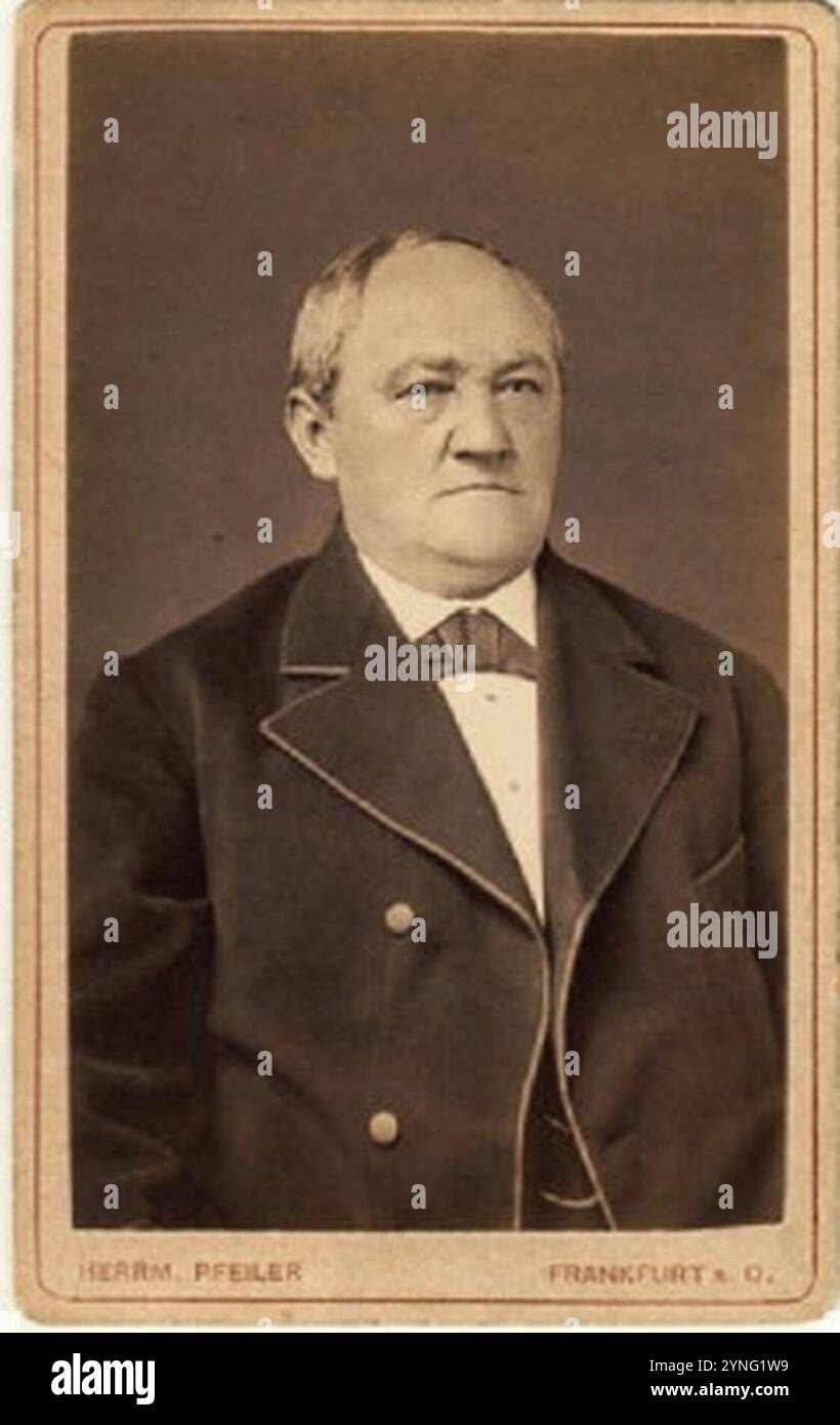 Carl Friedrich Zeitner (Hermann Pfeiler Stock Photo - Alamy