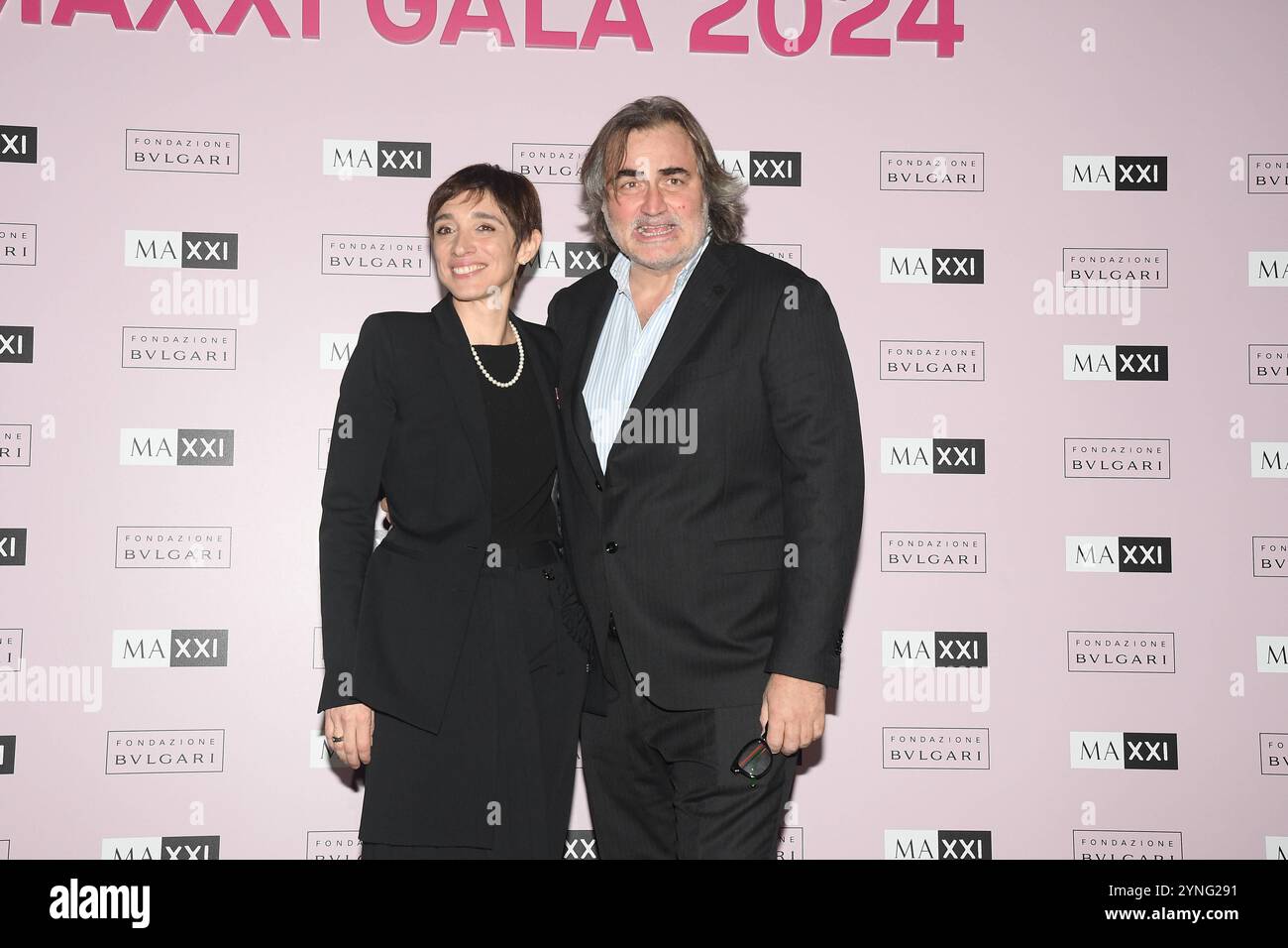 Rome, Maxxi Museum " Maxxi Gala 2024 ", In the photo: Pierluigi Pardo ...